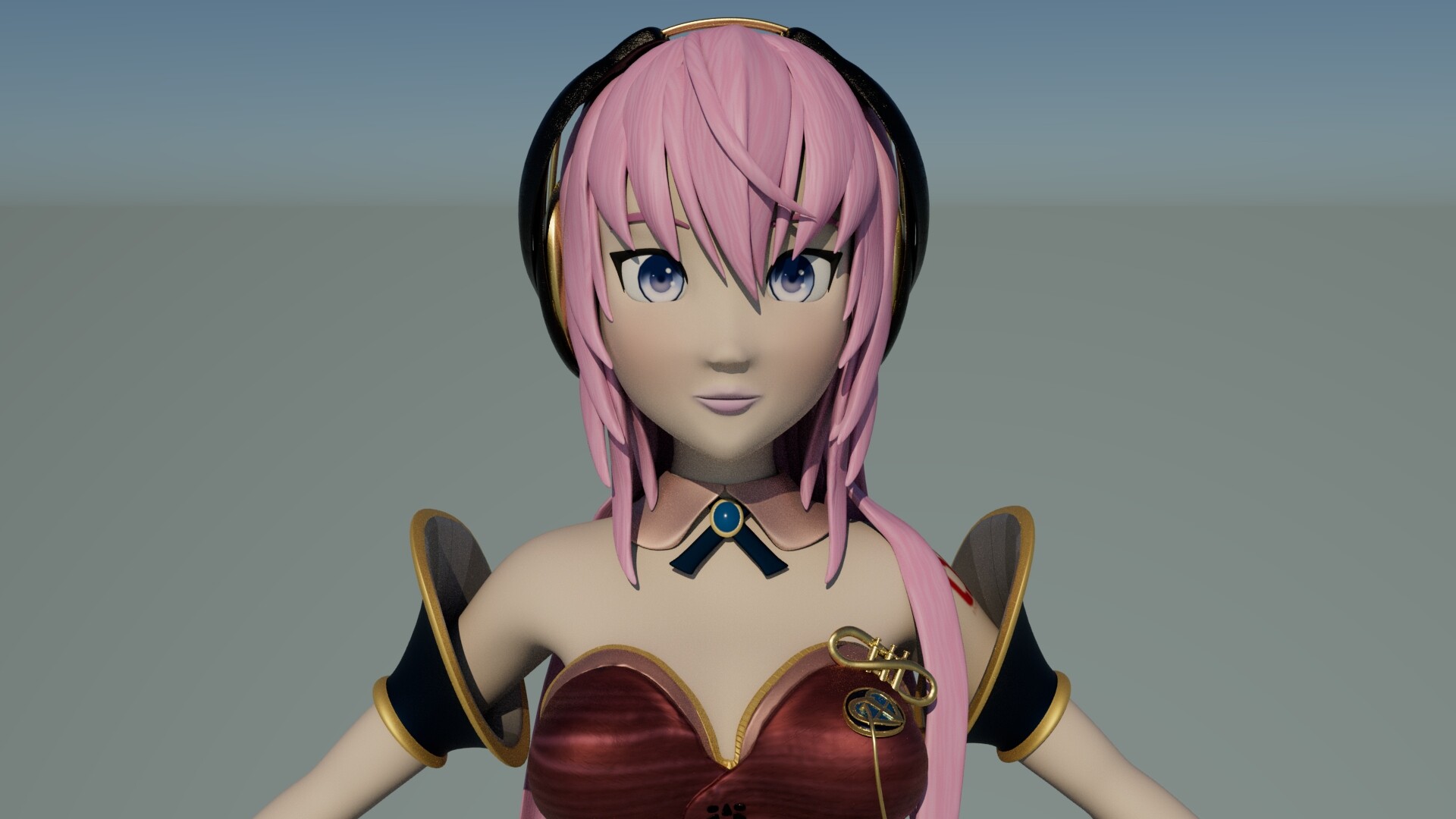 ArtStation - Megurine Luka V4x 3D model
