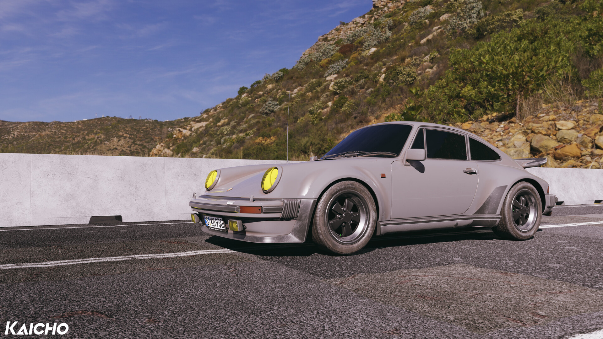 ArtStation - 1975 Porsche 911 (930) Turbo Animation