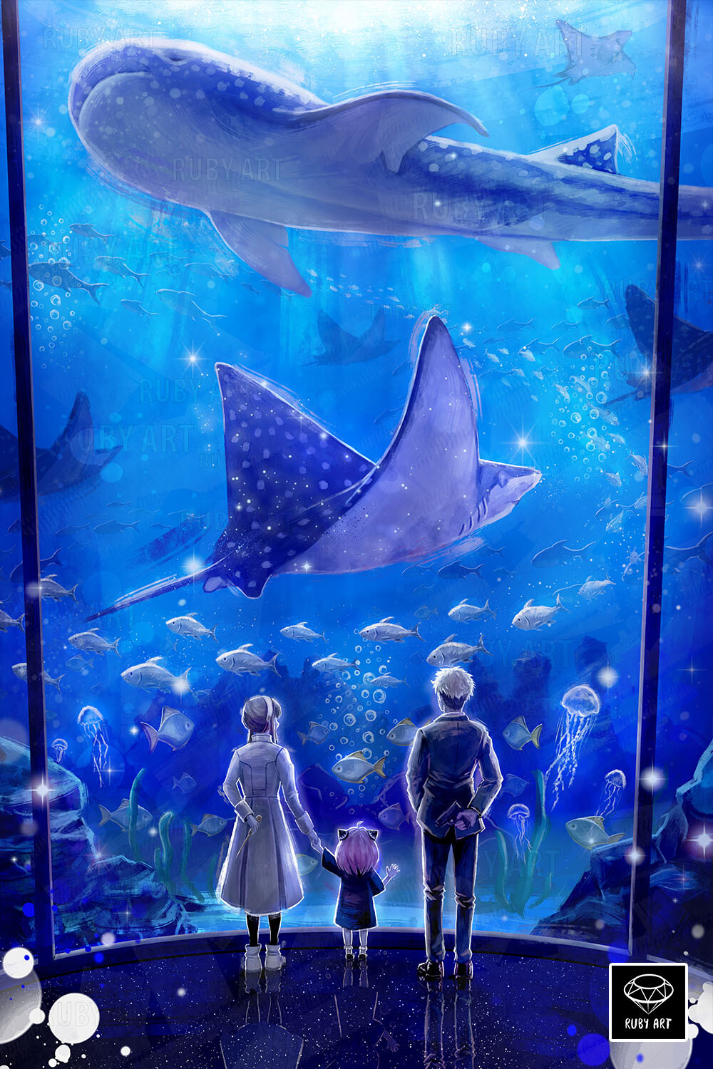 ArtStation - Aquarium Outing