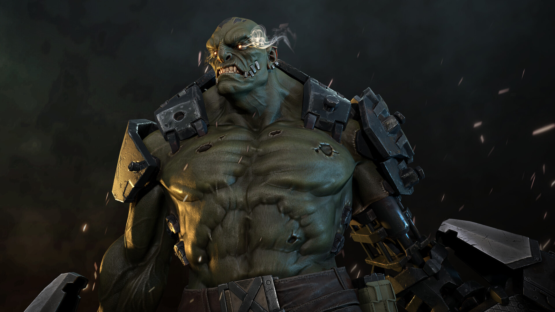 ArtStation - Orc Cyborg