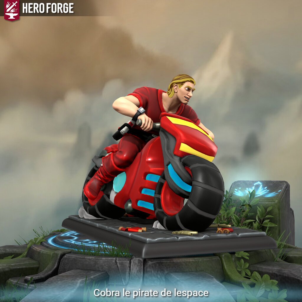 ArtStation - Figurine Cobra le pirate de l'espace