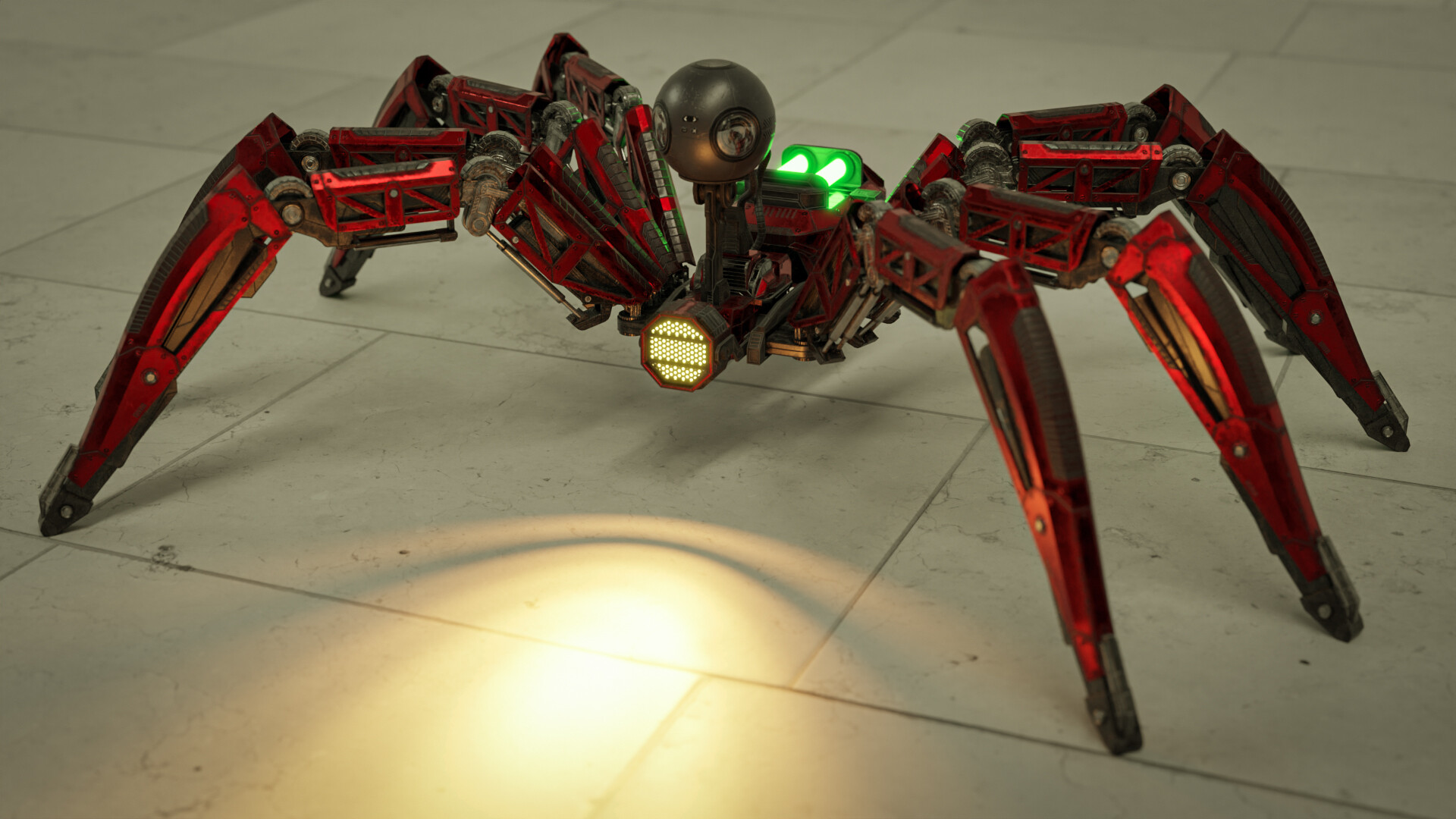 ArtStation - Robot Spider