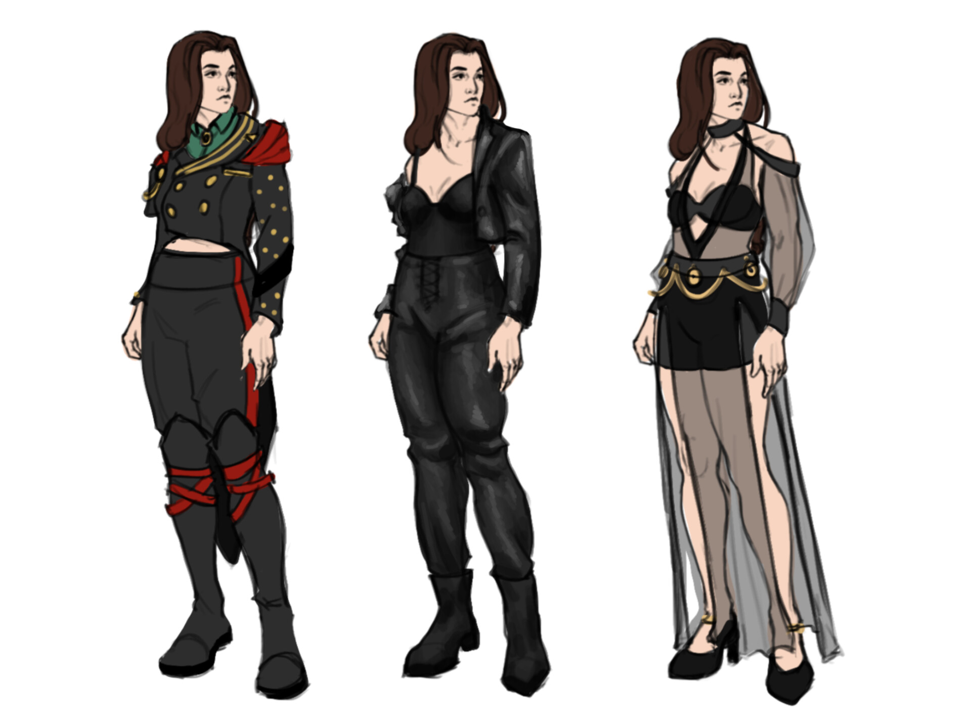 ArtStation - Obey Me Clothing Designs