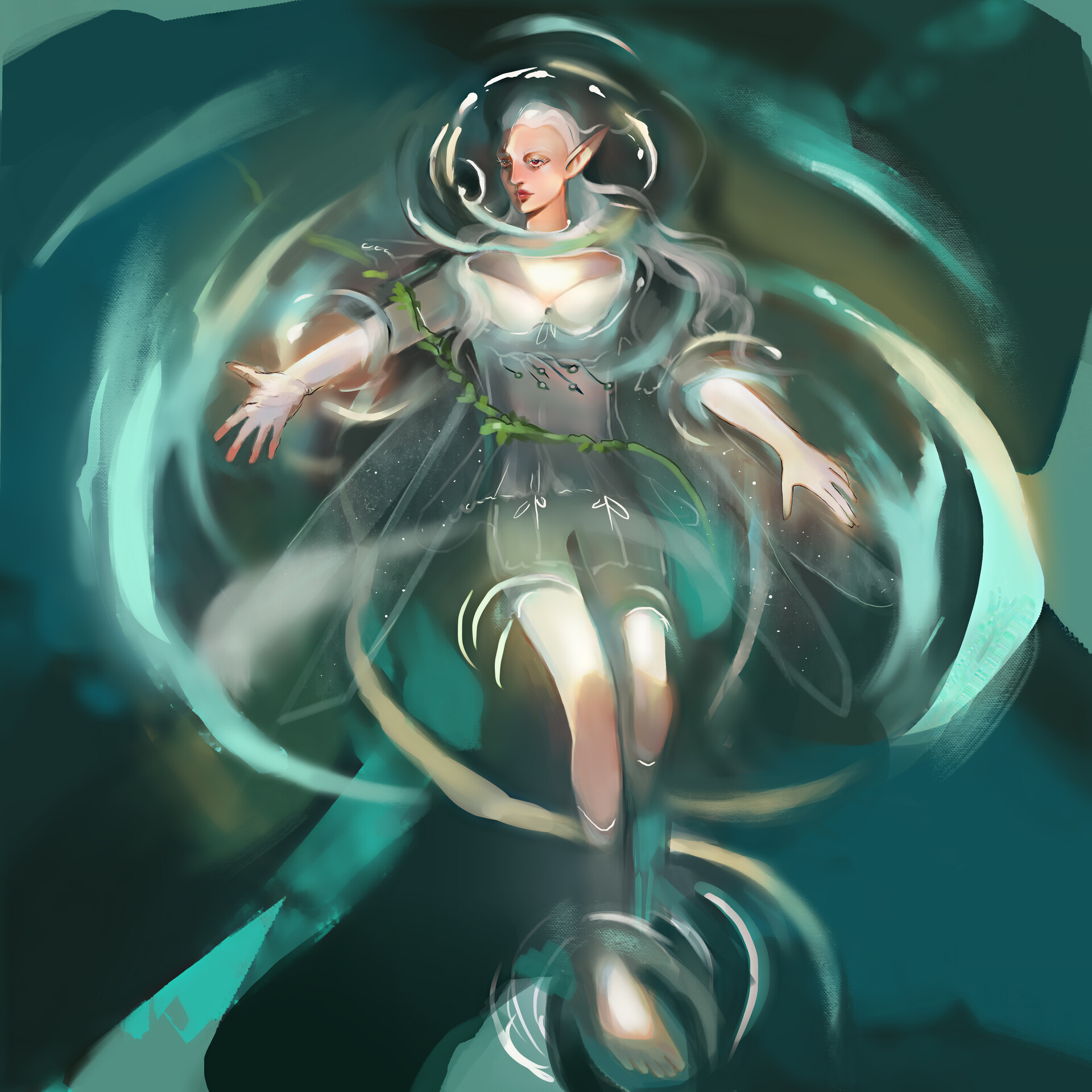 ArtStation - Water fairy