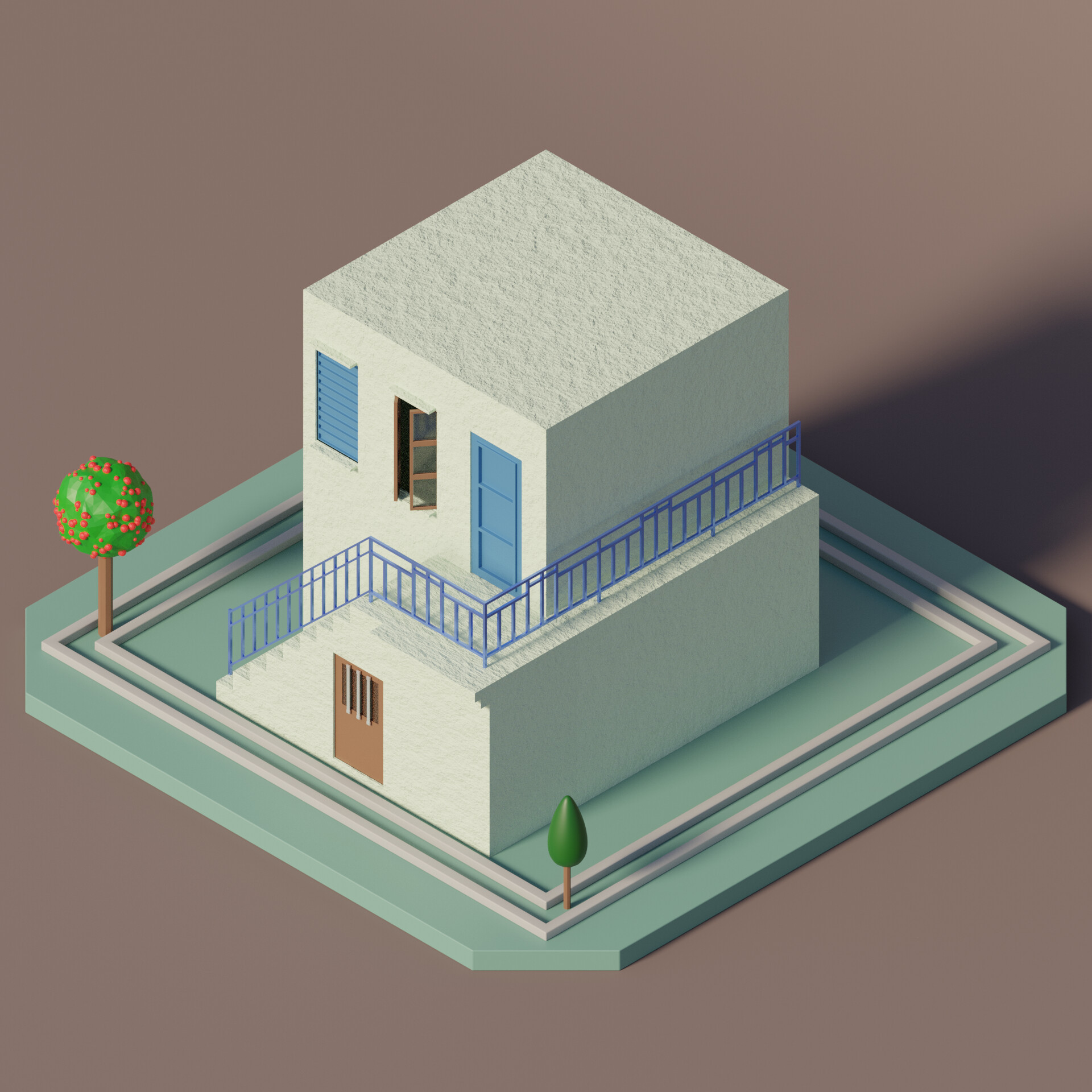 ArtStation - House diorama