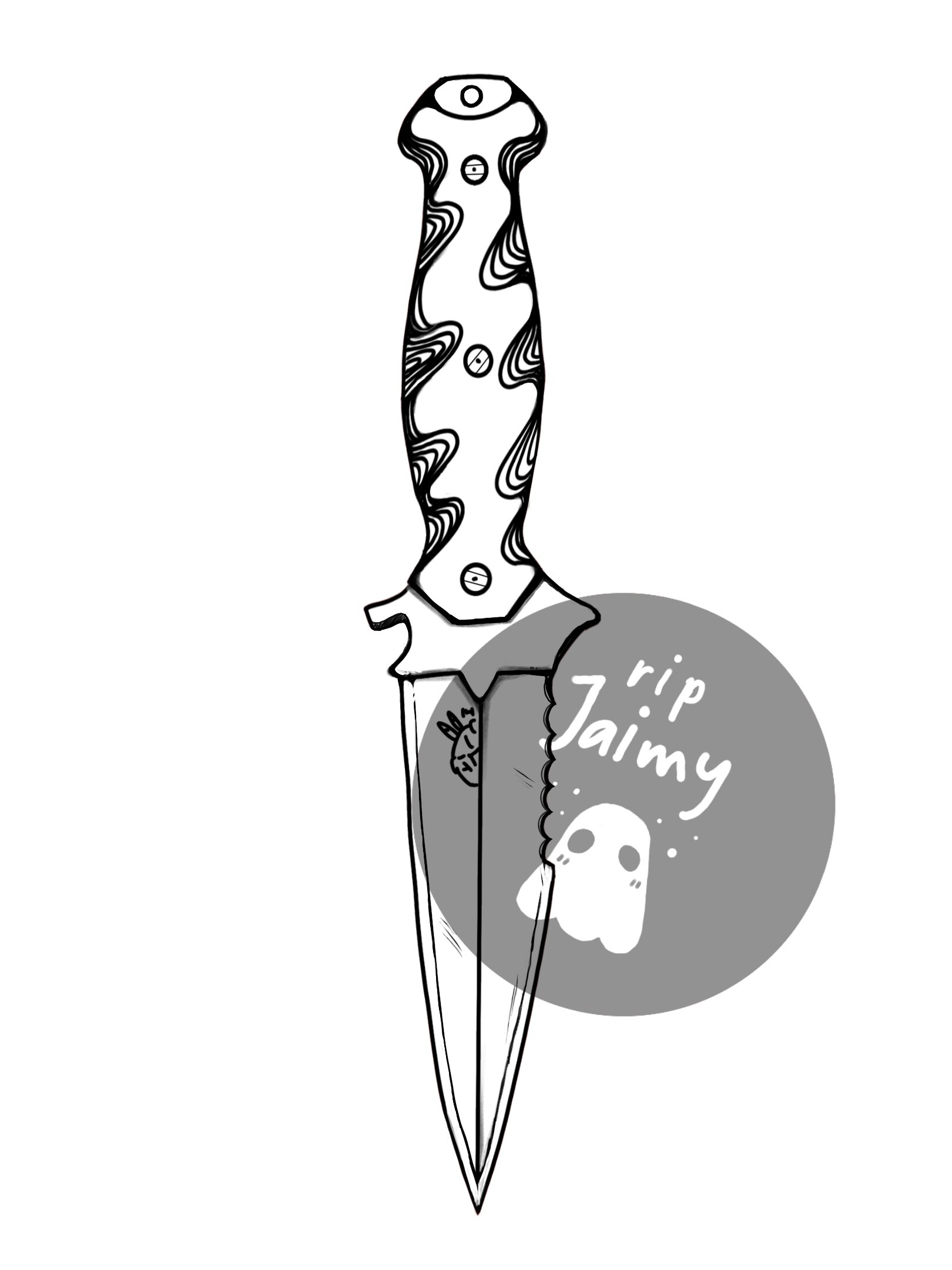 ArtStation - custom knife design