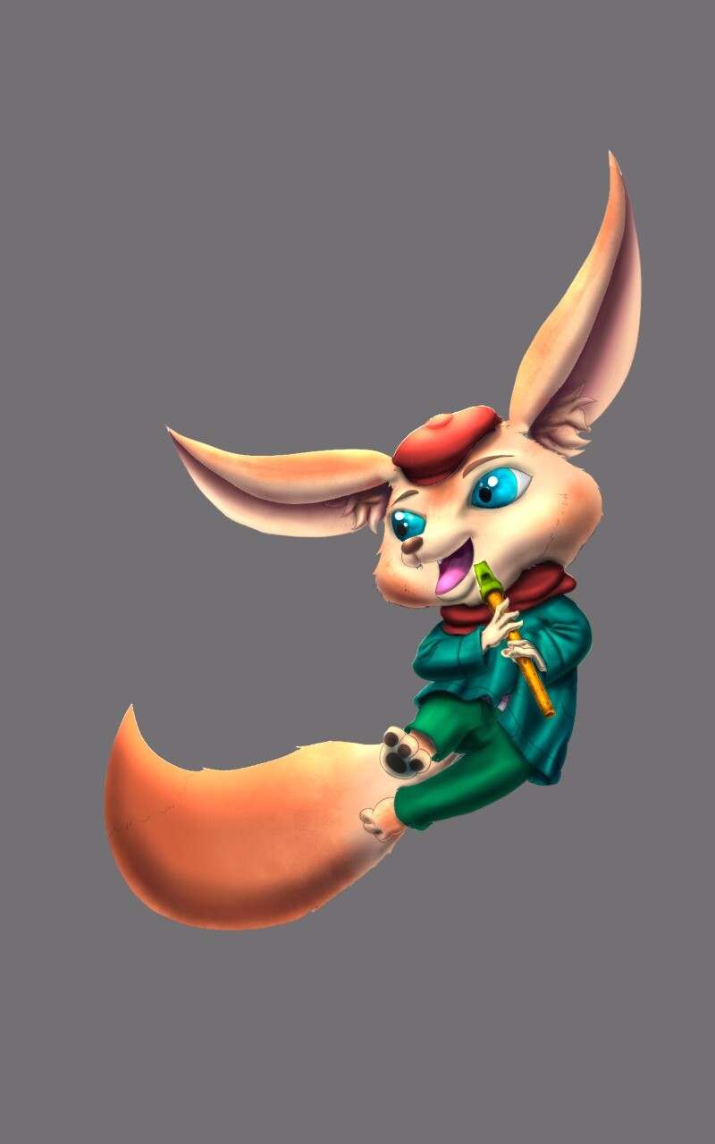 ArtStation - Little Piper Fox