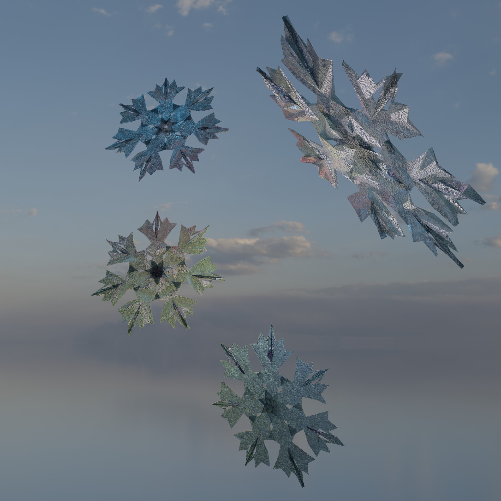 ArtStation - Snowflake 12 Days of Christmas Art Day #2