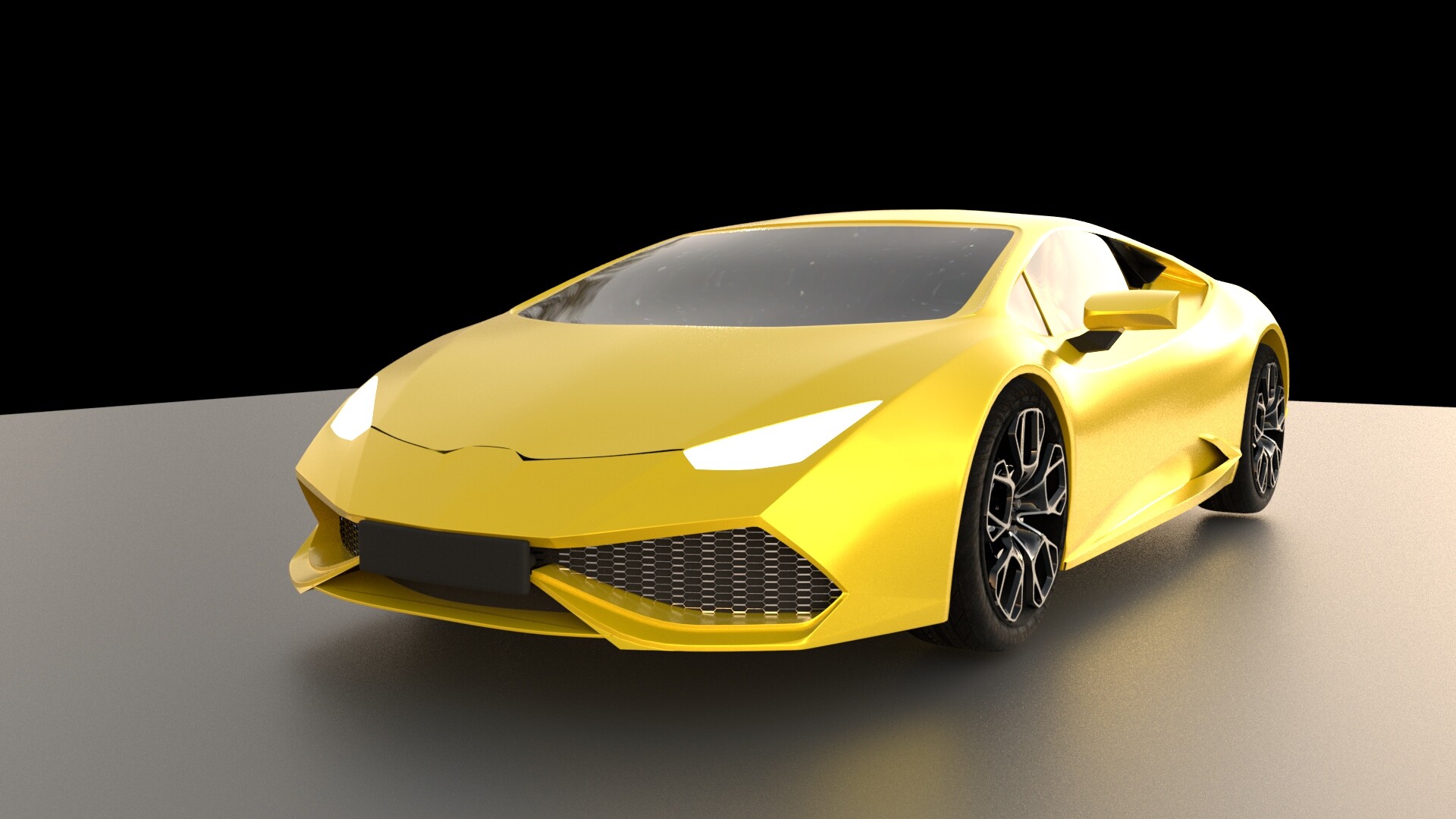 ArtStation - lamborghini car 3D model