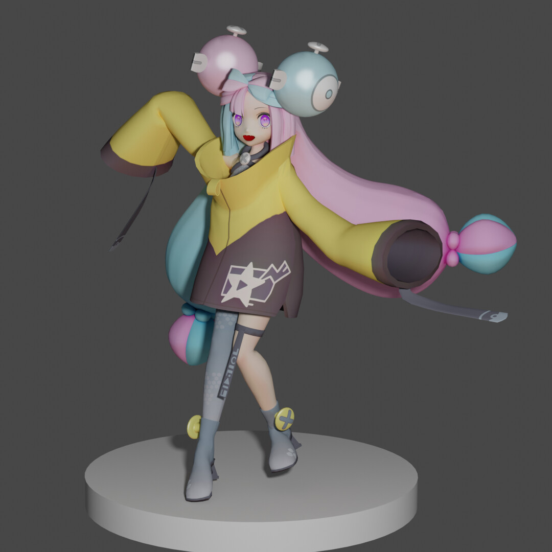 ArtStation - Iono(PokemonSV)