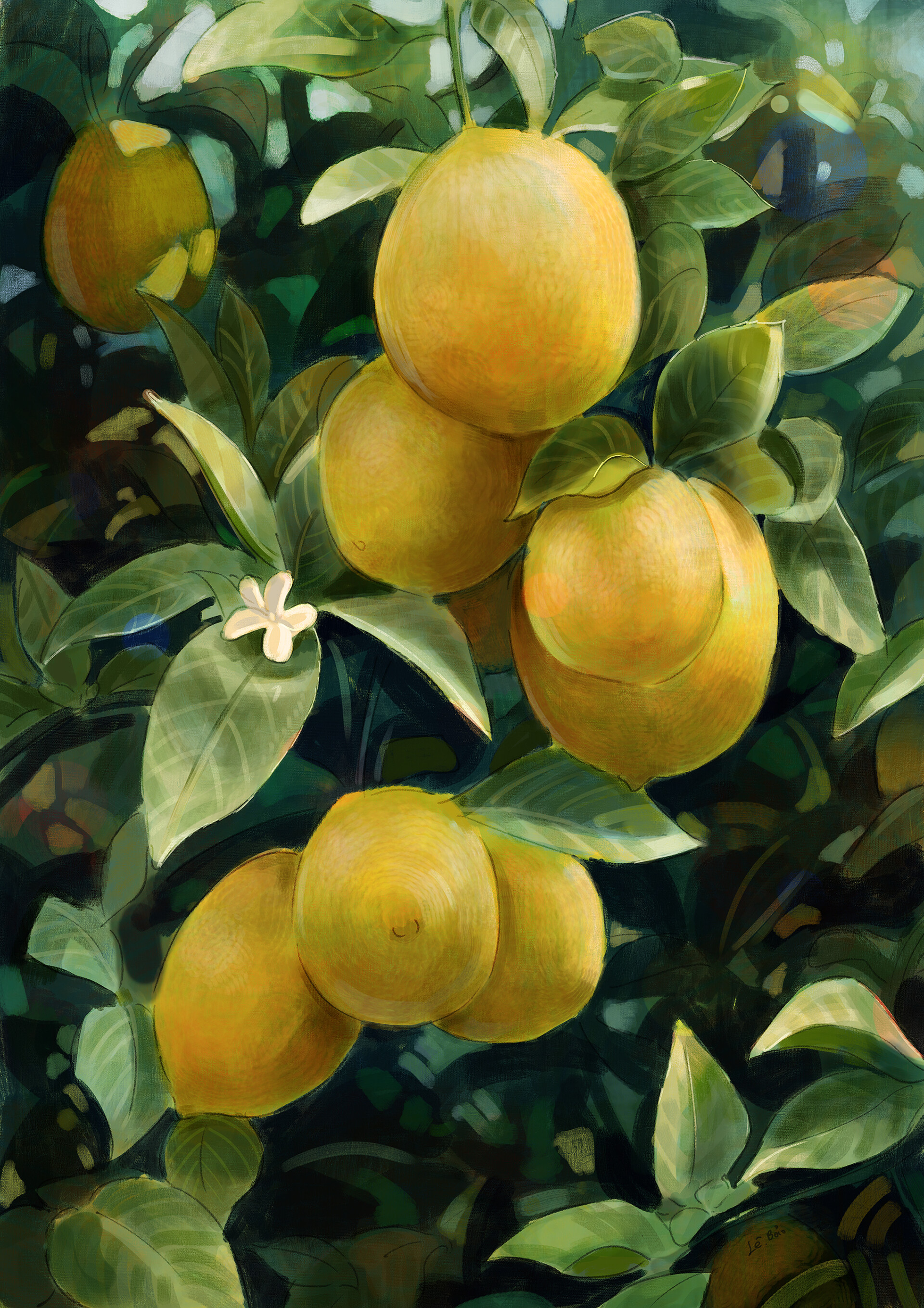 ArtStation - Lemon Tree