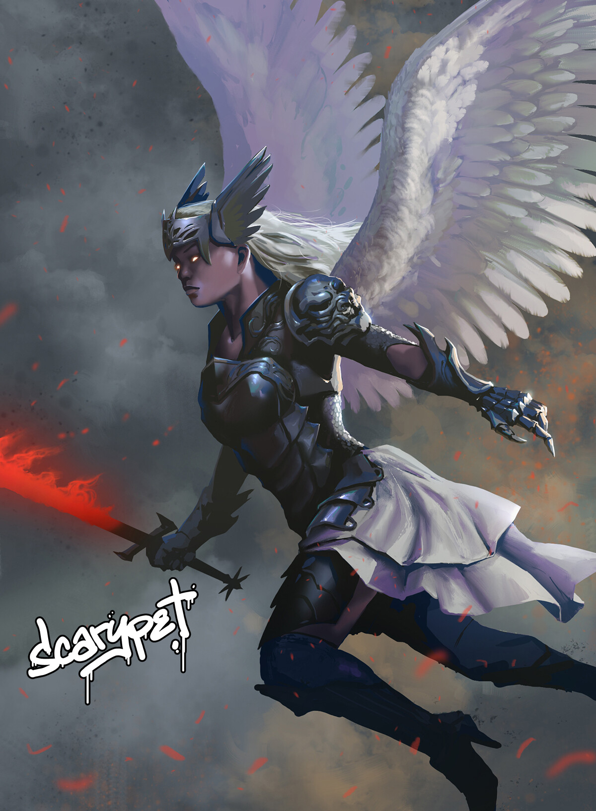 ArtStation - Angel (dark)