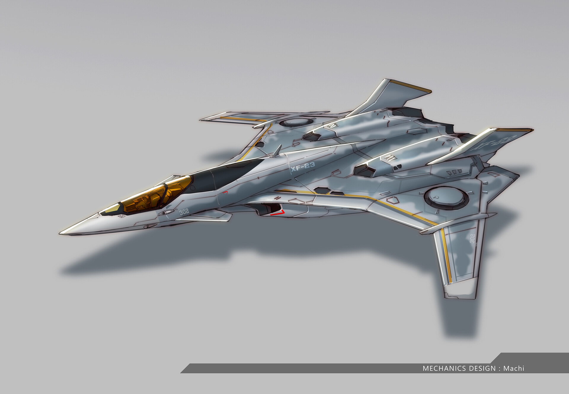 Space Fighter Jet Concept