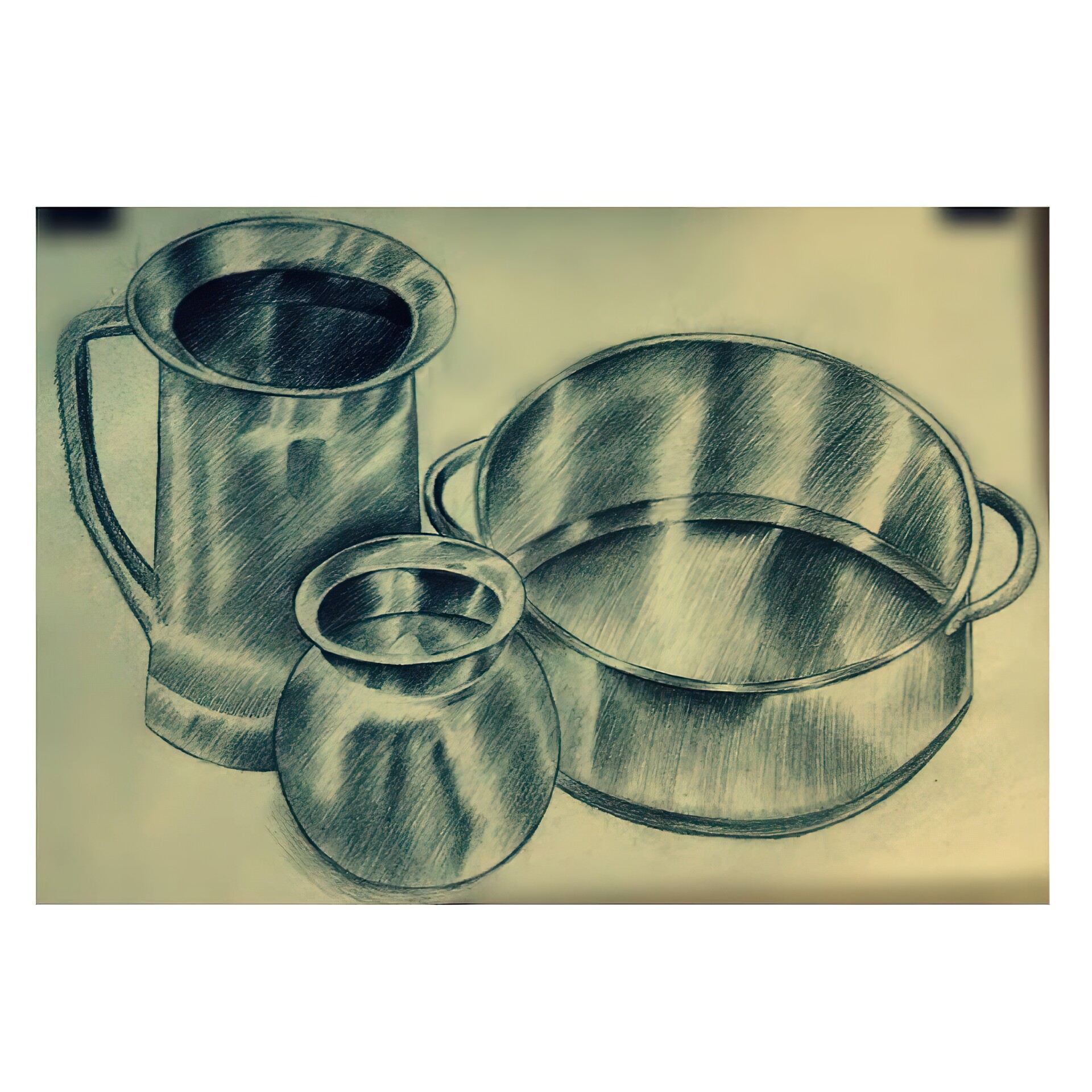 ArtStation - Still life shading in hatching style