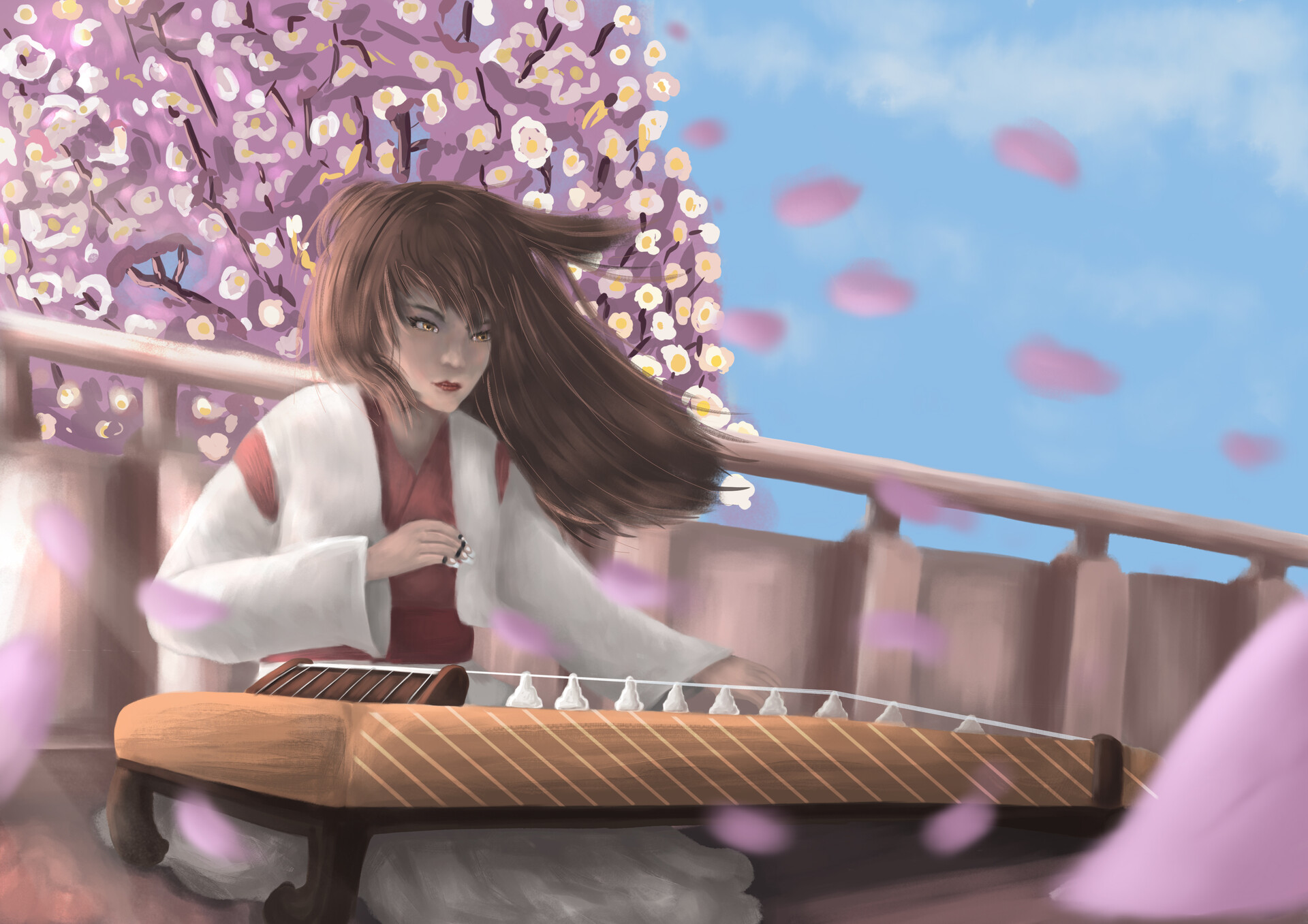 ArtStation - Warm Rhythm From Koto