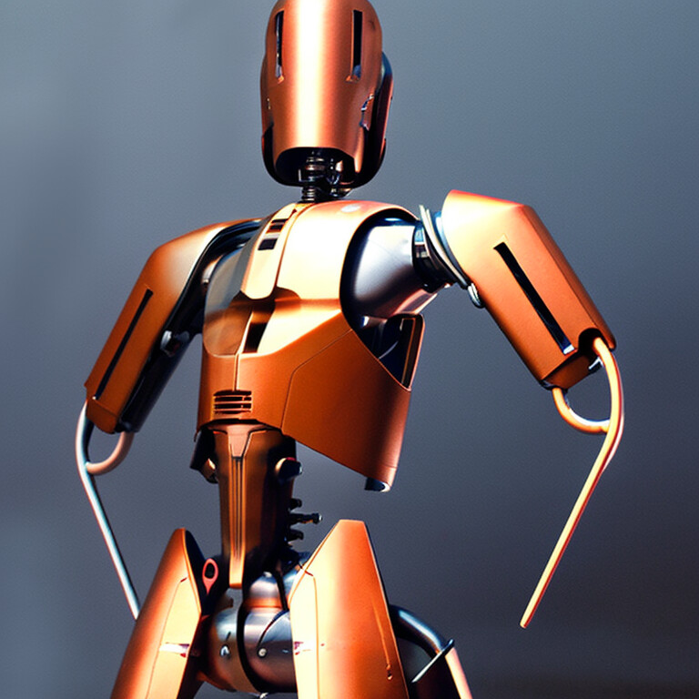 ArtStation - Battle droid of future