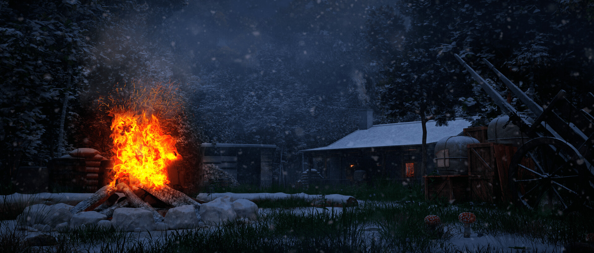 ArtStation - Campfire