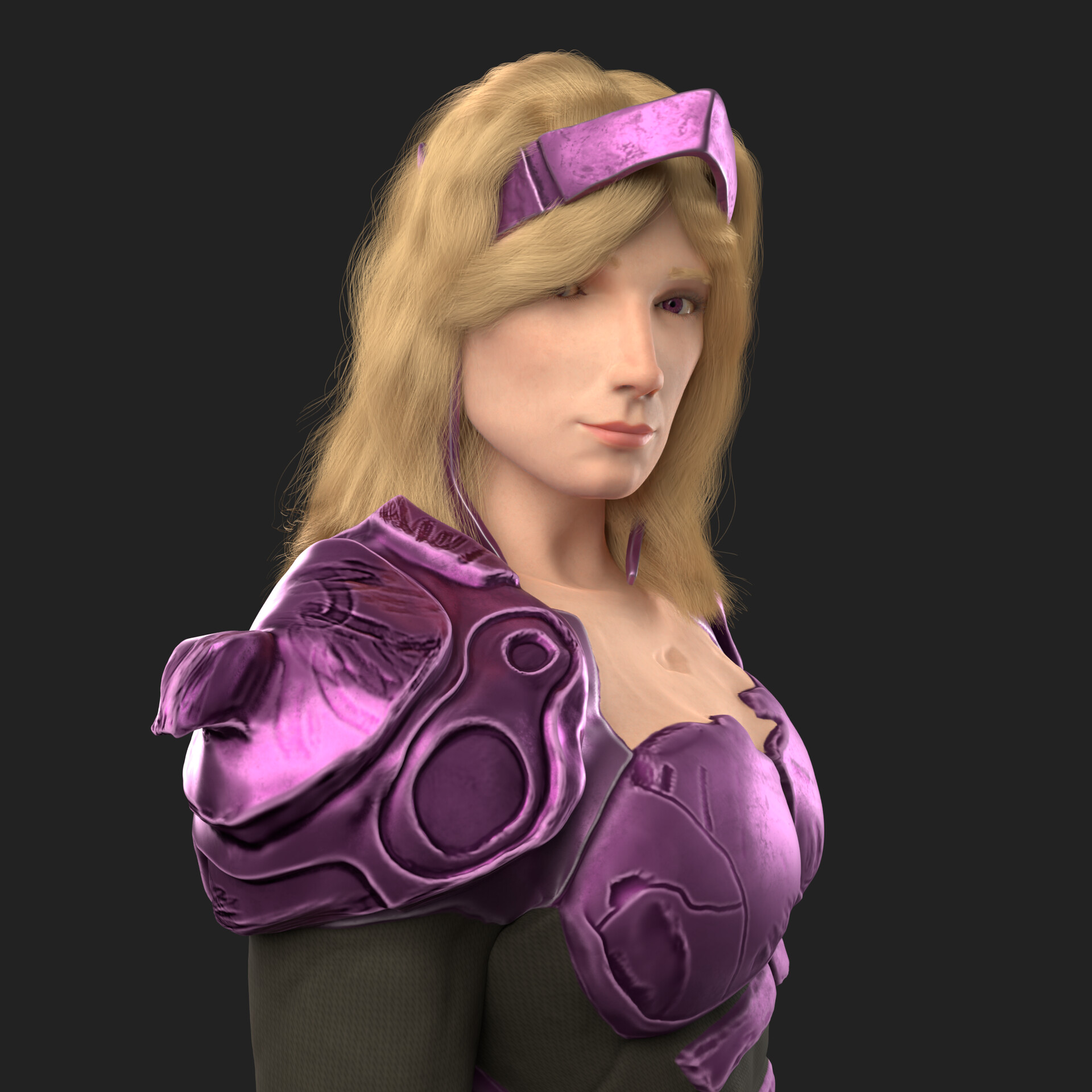 ArtStation - Sci-fi Space Woman