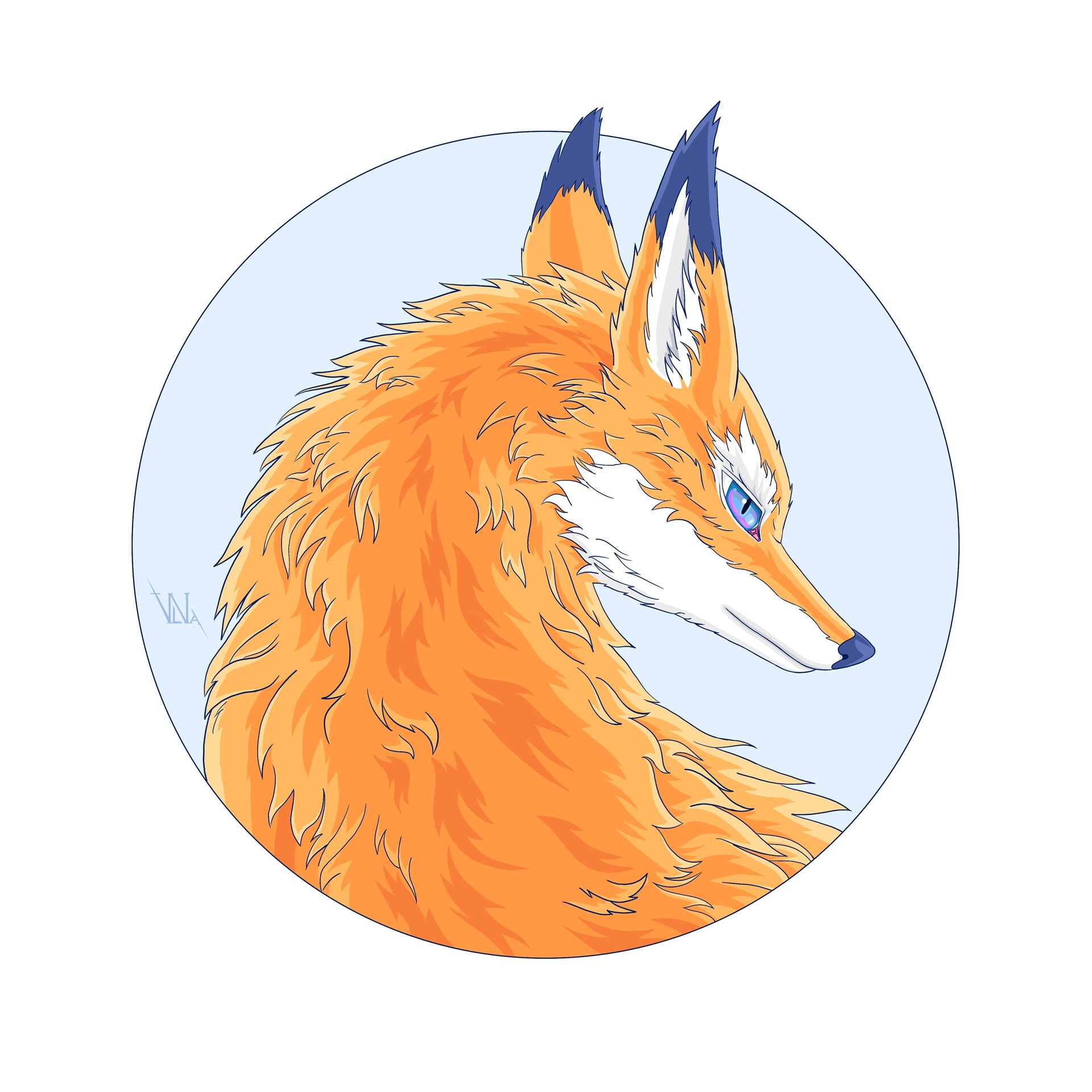 ArtStation - Fox, portrait