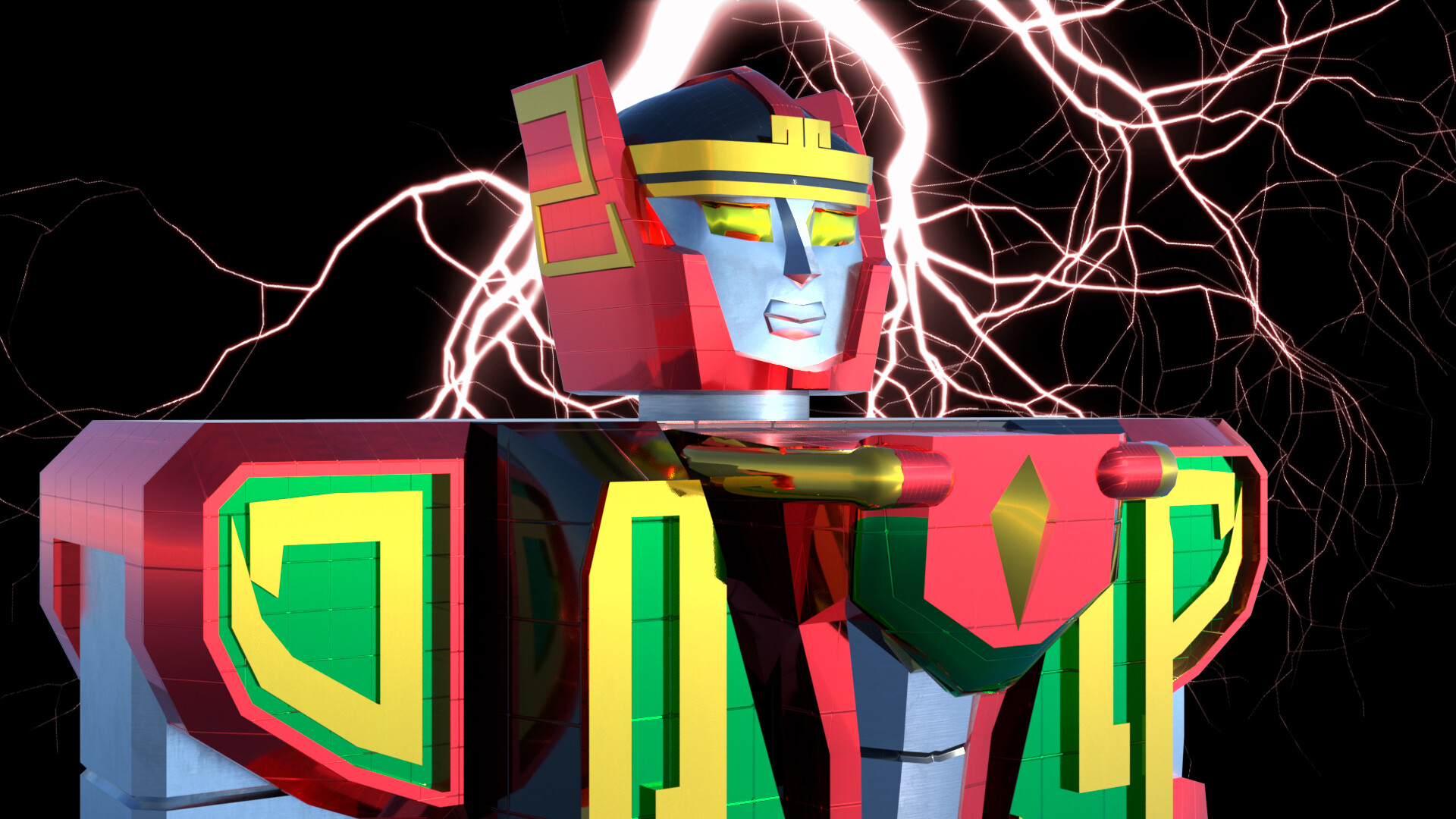 Alvaro Rodriguez - Red Dragon Thunderzord Warrior Mode / Mythical Qi ...