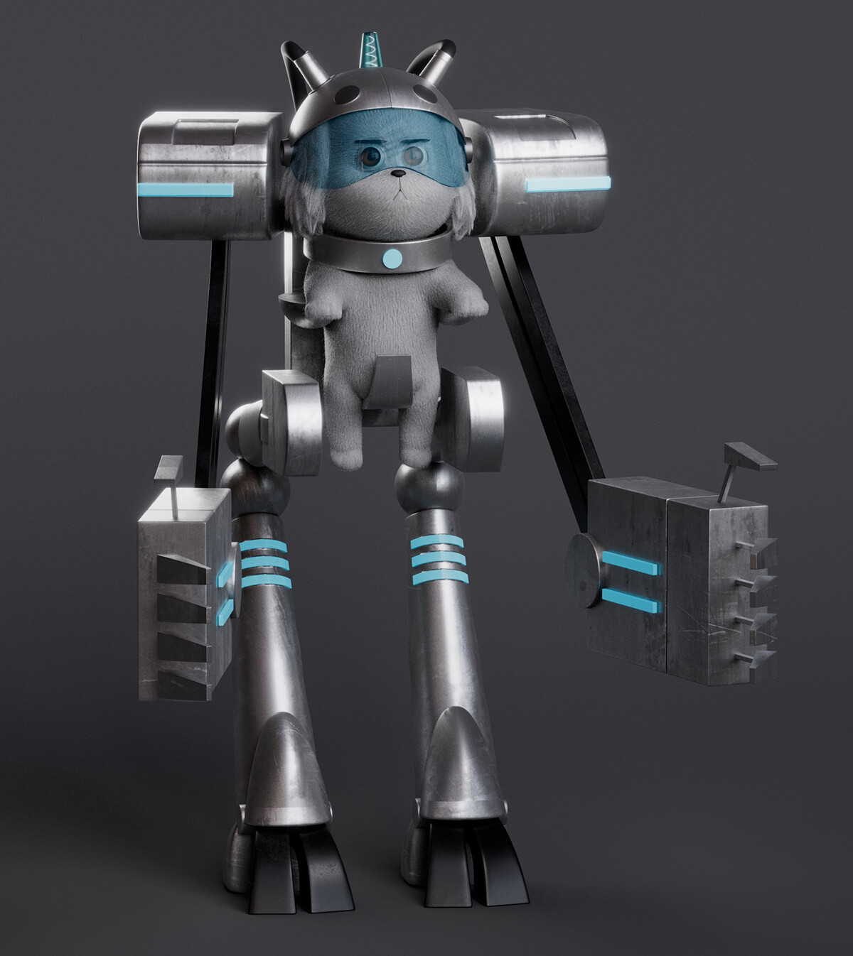 ArtStation - Snuffles (Rick and Morty)