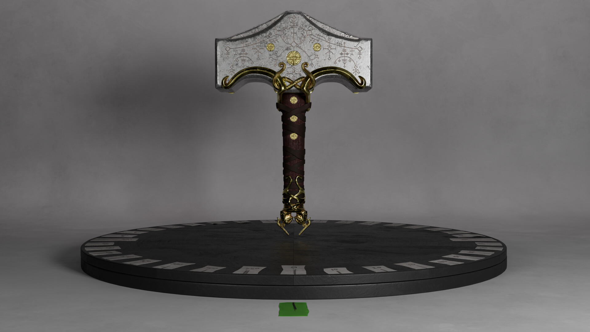 ArtStation - Mjolnir - God of War