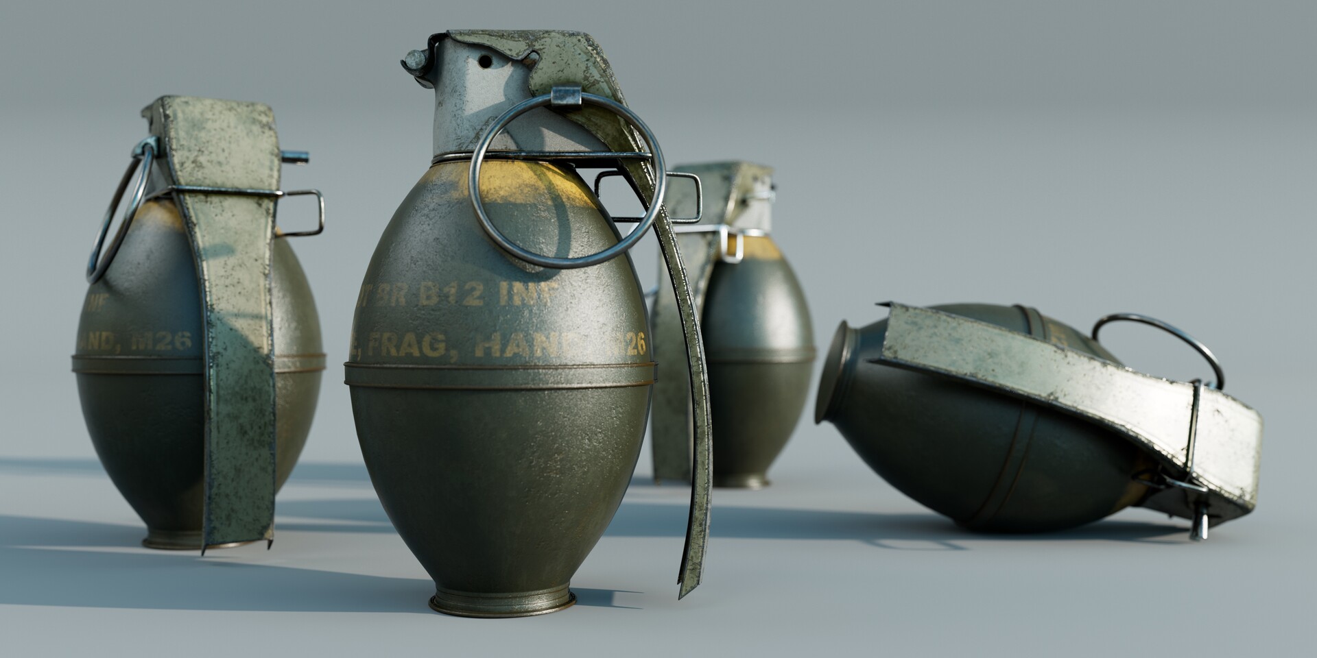 ArtStation - Grenade m26