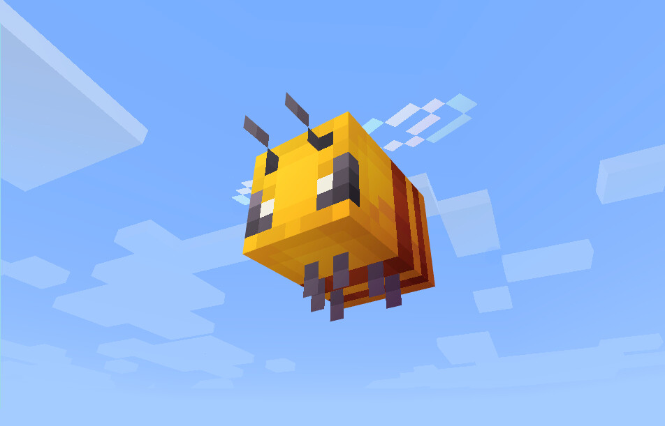 ArtStation - Minecraft's Bee - Texture By Bruno rodds