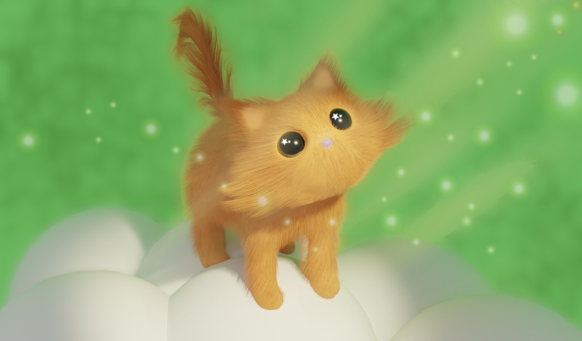 Floofs — A Fluffy Cat Series In Progress by Rachel Wright — ProUser.Me