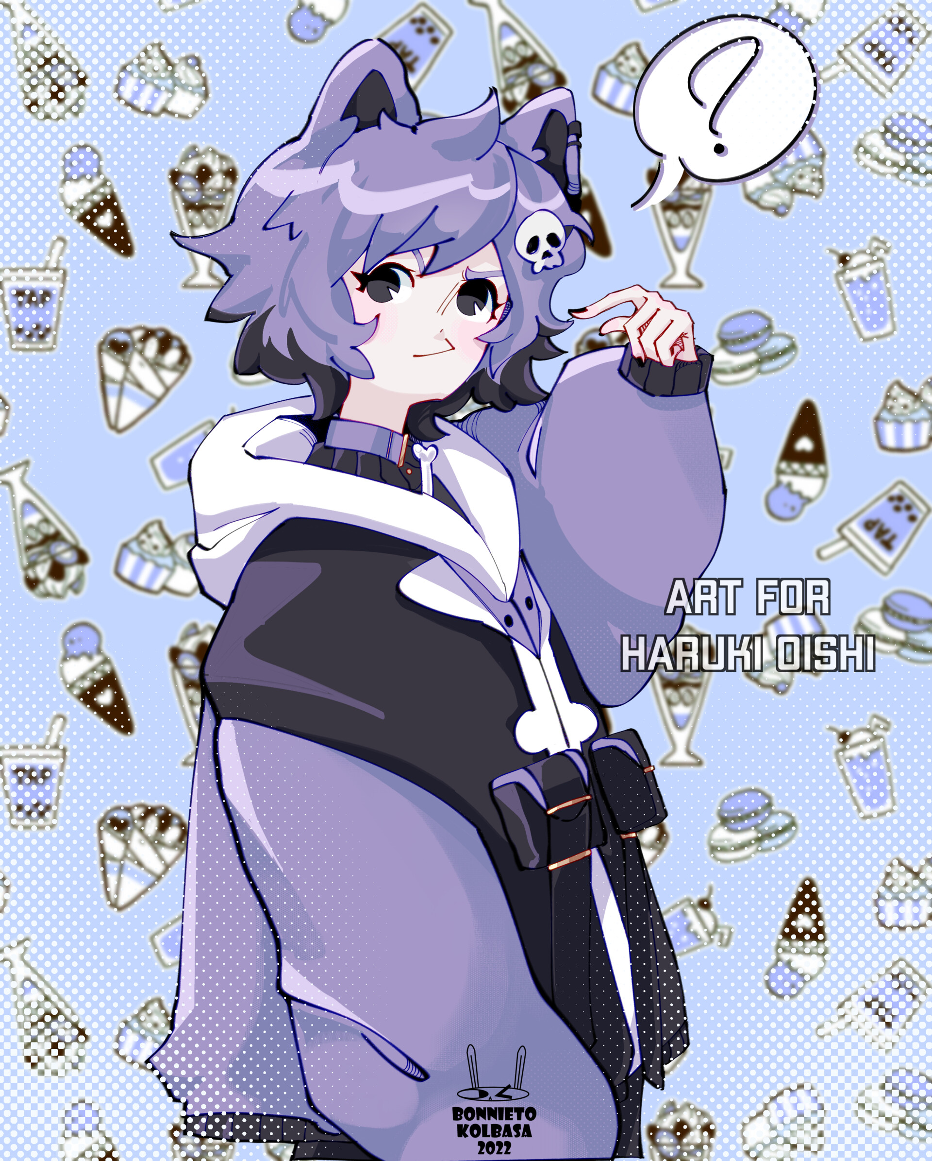 ArtStation - Kemonomimi commission