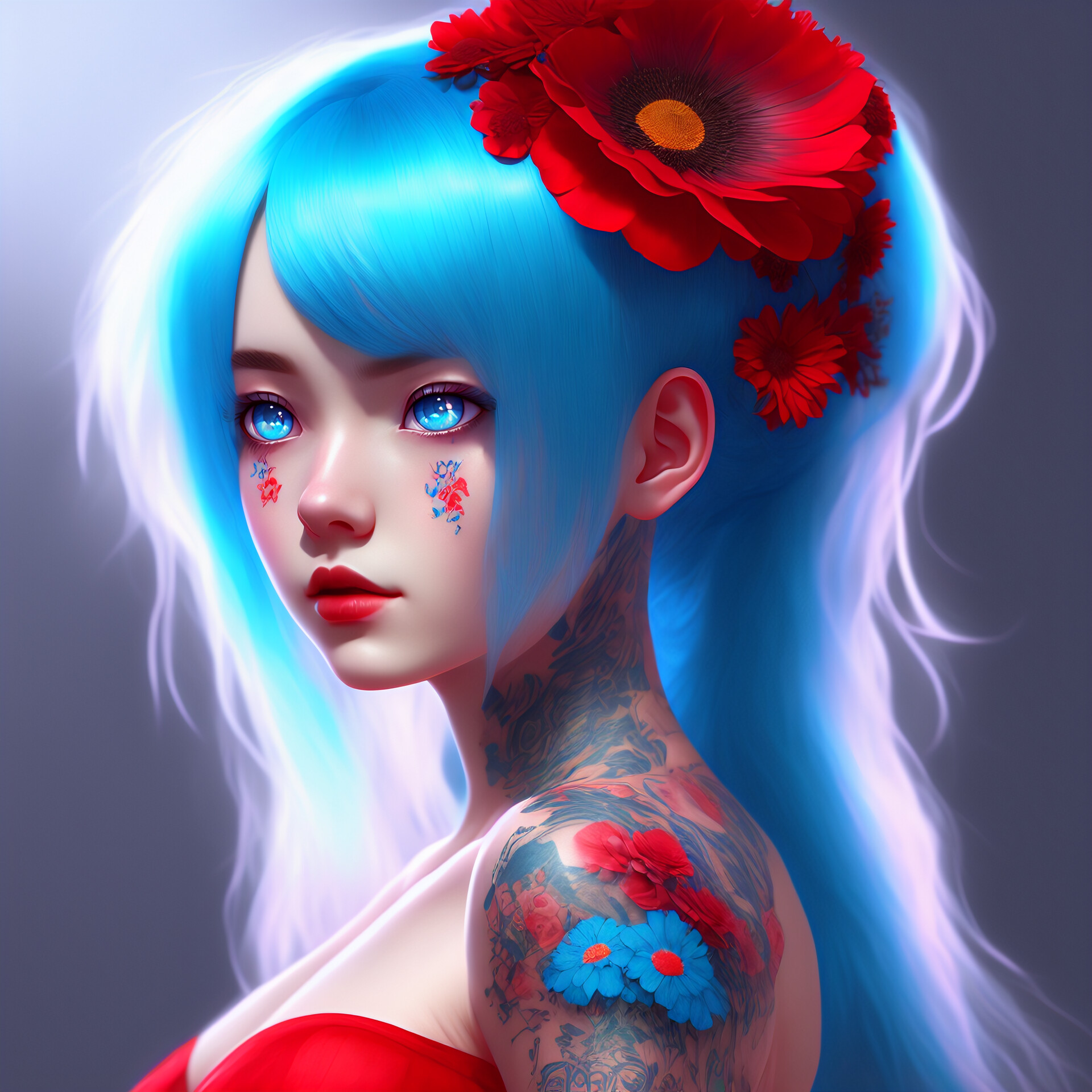 ArtStation - Dazzling Blue
