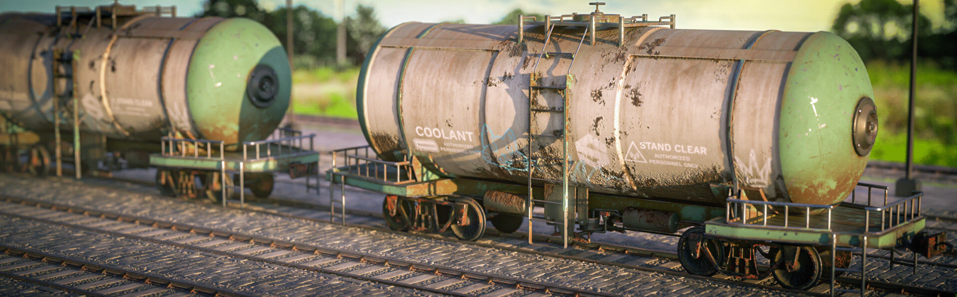 Wes McDermott - Tank Train Wagon