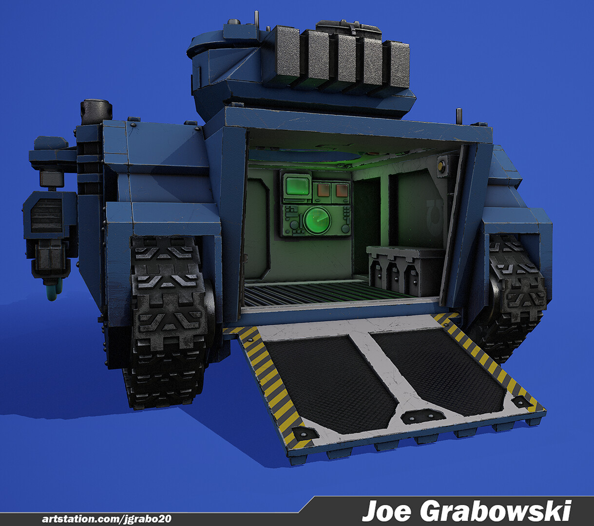 Joe Grabowski - Warhammer 40k Predator Tank