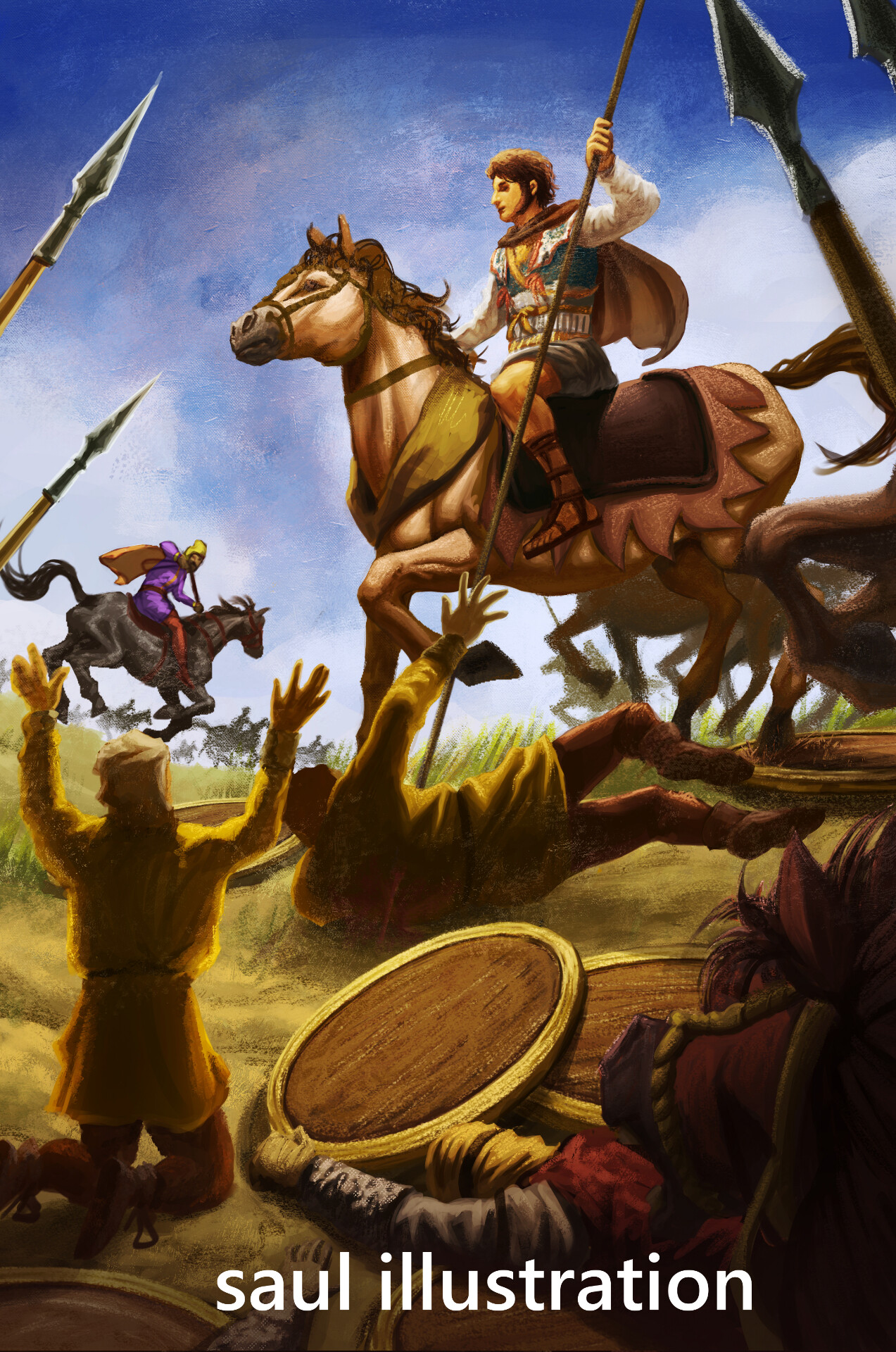 Antonio Saúl - Alexander The Great Illustrations