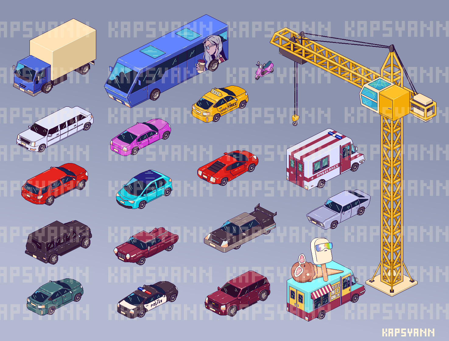 ArtStation - Pixel art