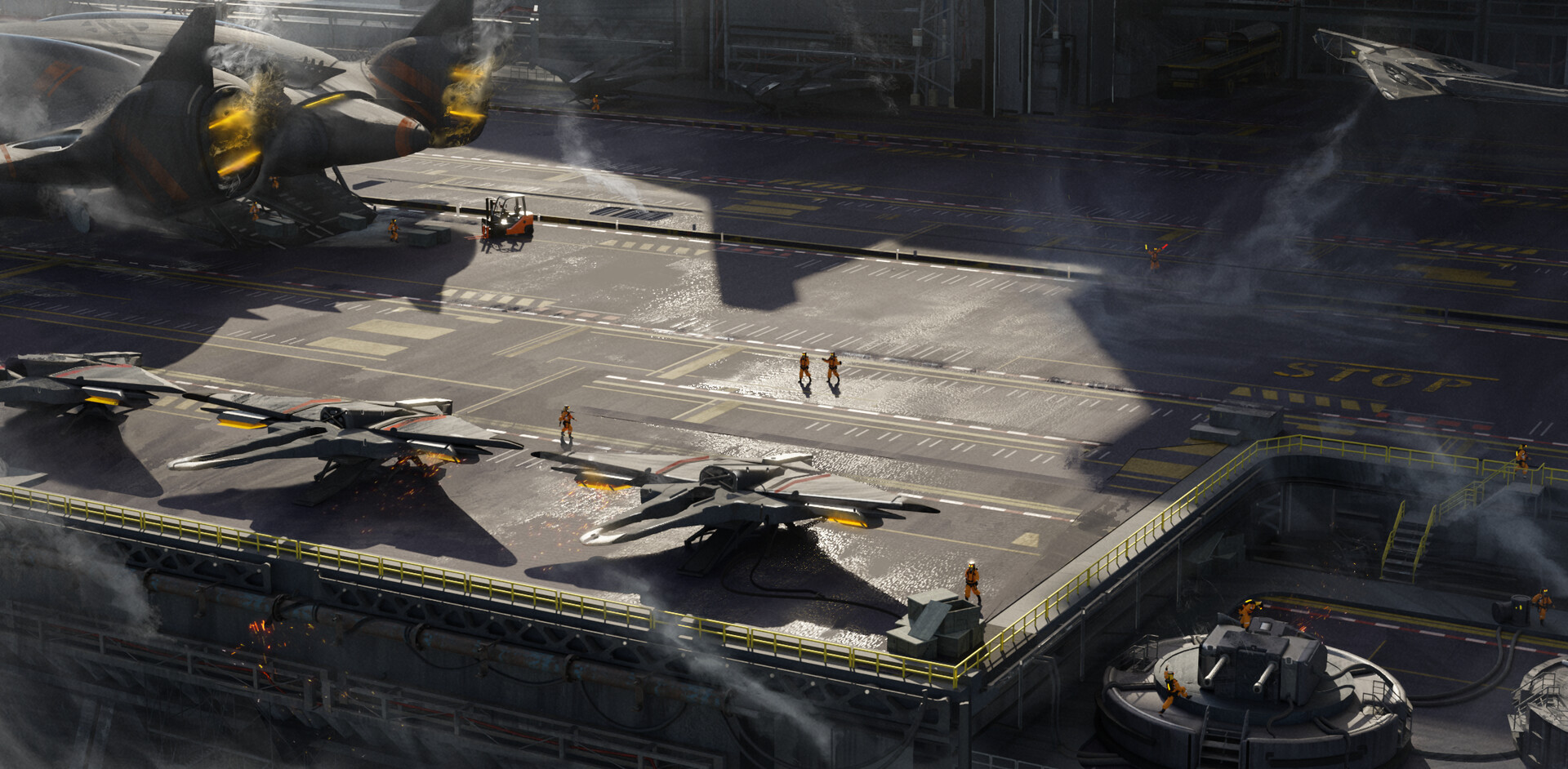 ArtStation - Military base