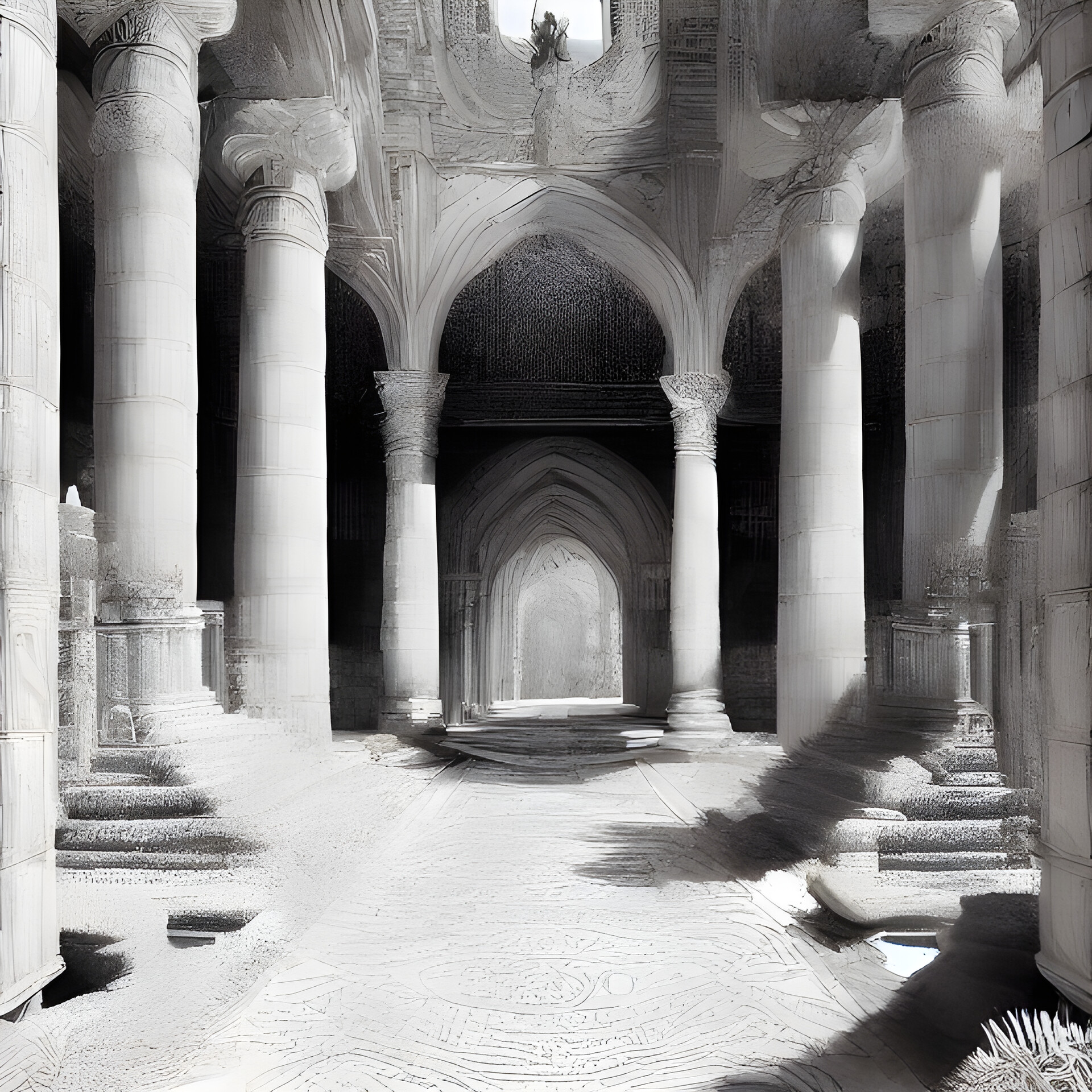 ArtStation - Unfinished City (Concept 2A) - Ulura