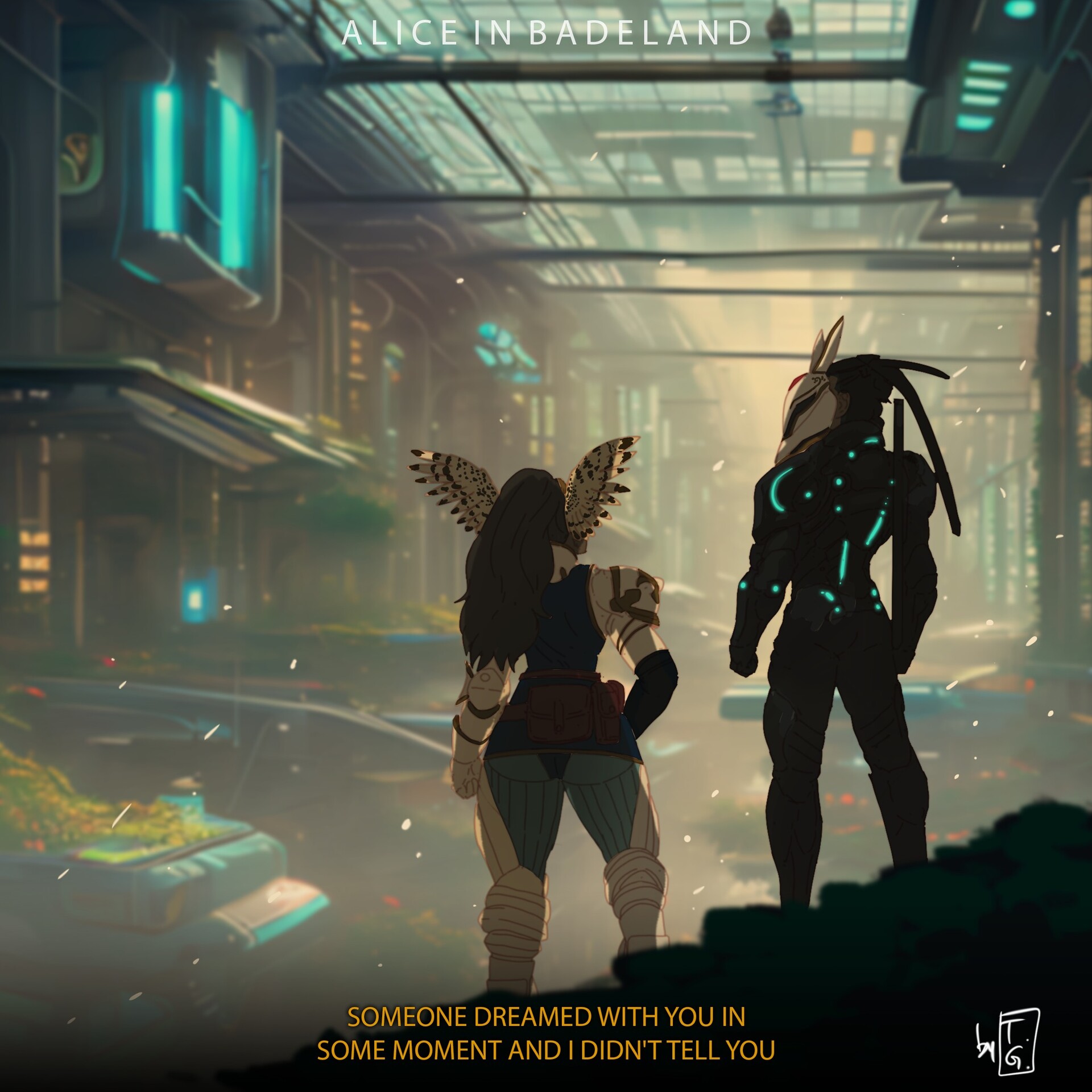 ArtStation - Alice and White Rabbit