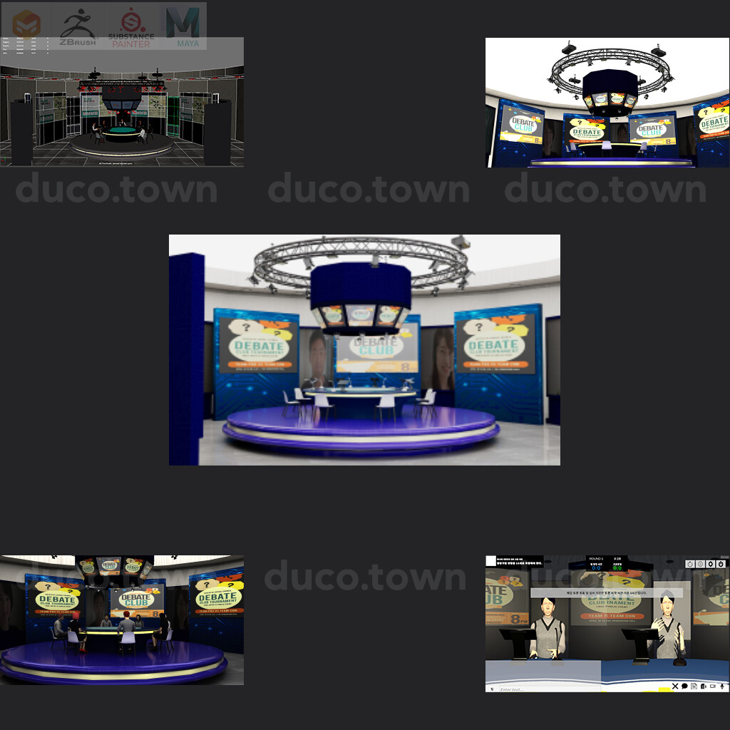 ArtStation - DUCO TOWN PROJECT