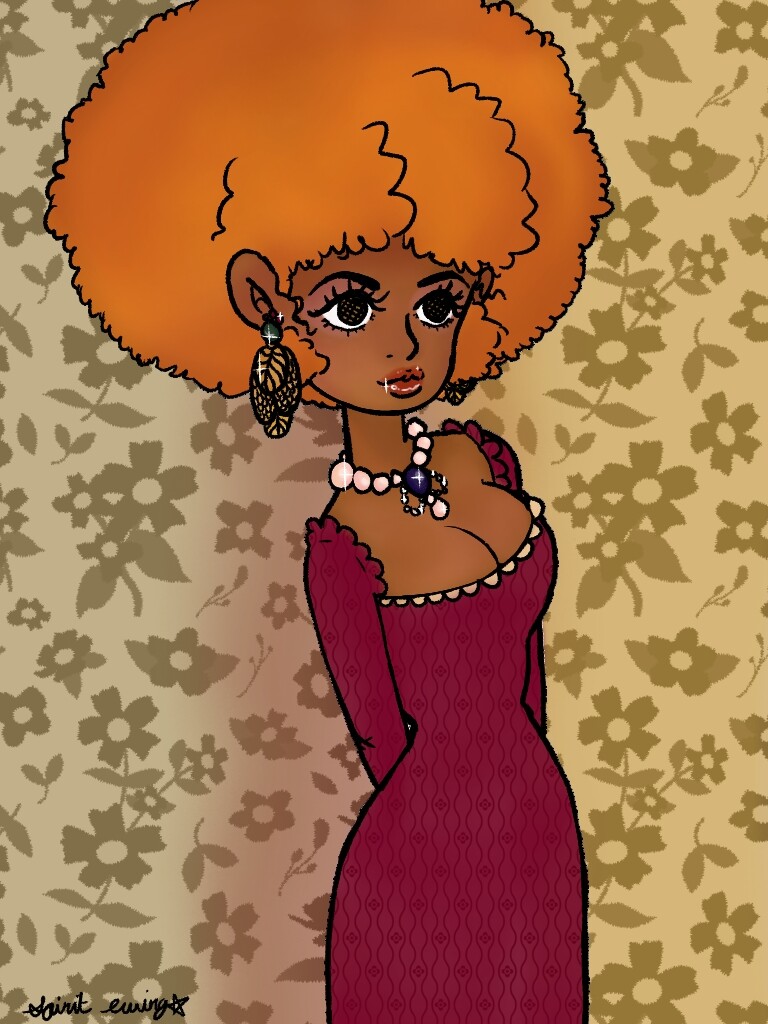 ArtStation - Orange Afro