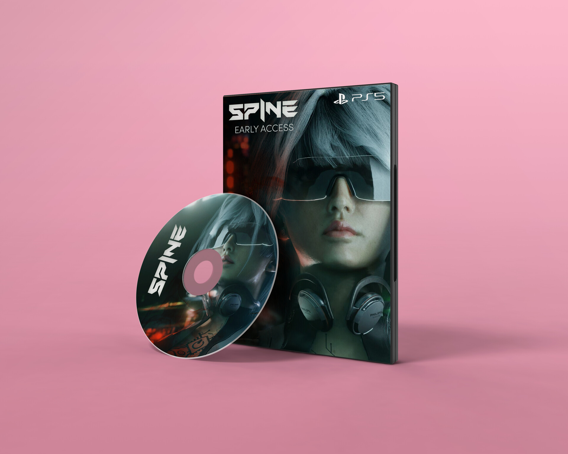 ArtStation - SPINE PS5 Fanart case