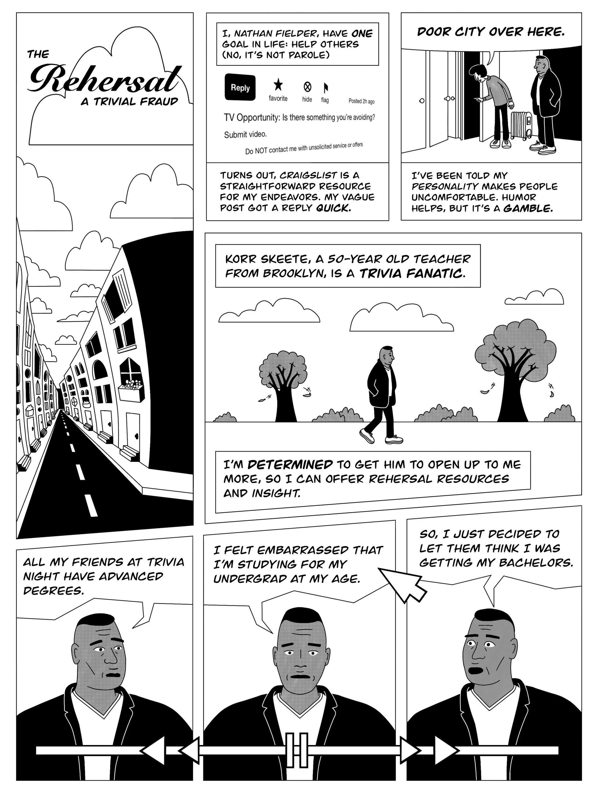 ArtStation - The Rehearsal: A Trivial Fraud