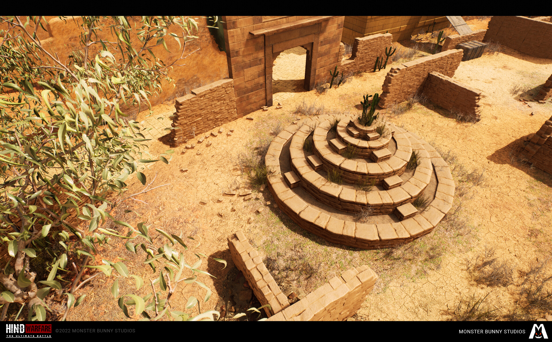 MONSTER BUNNY STUDIOS - Hind Warfare TDM map - KULDHARA