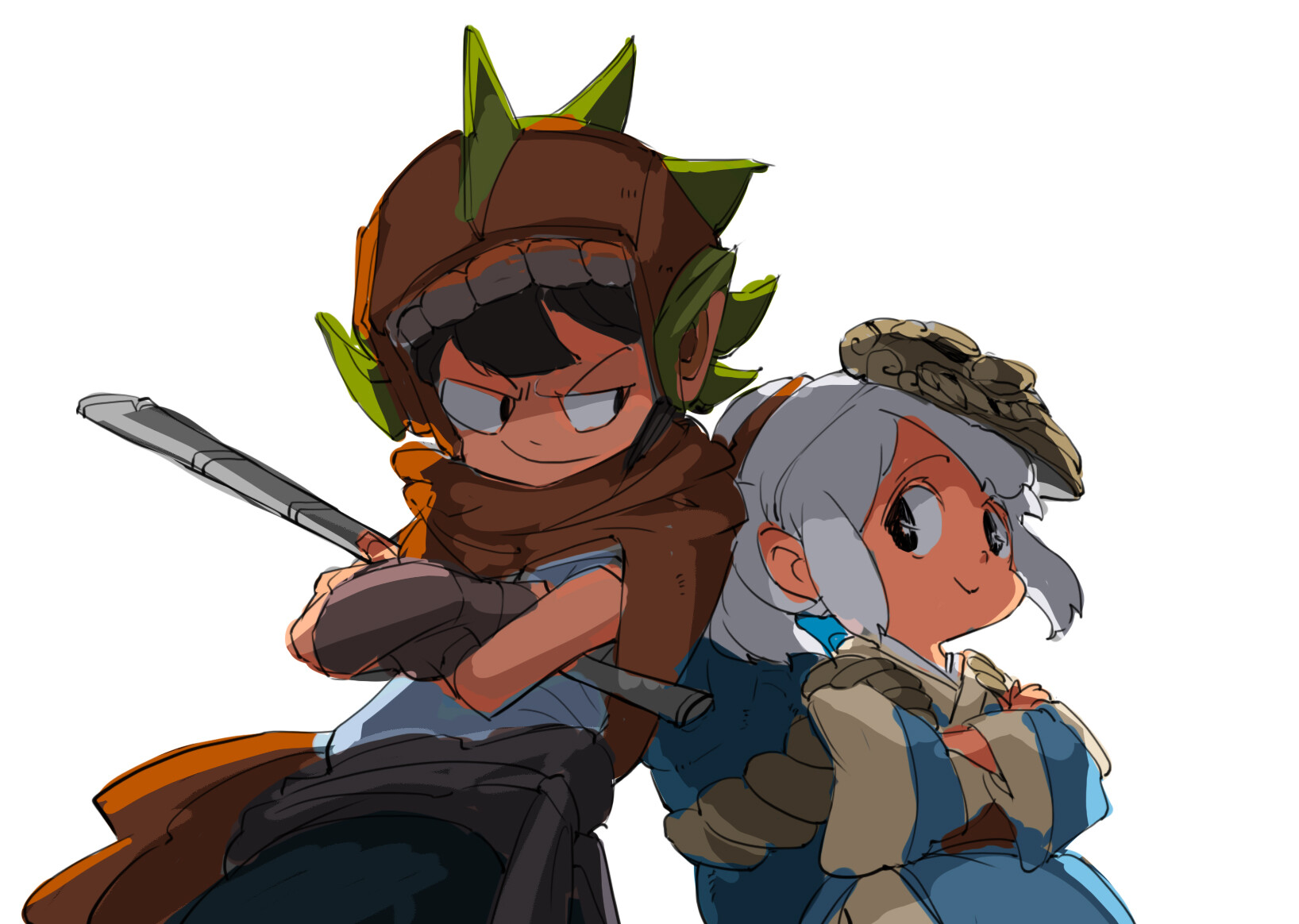 Manh Lu - Pitaya siblings - quick brush