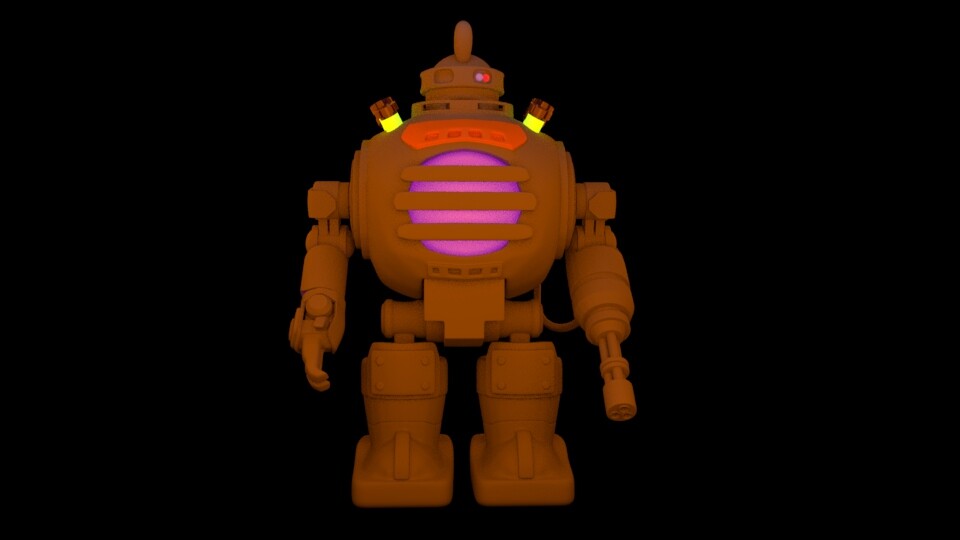 ArtStation - Big Mecha Hard Surface 3D