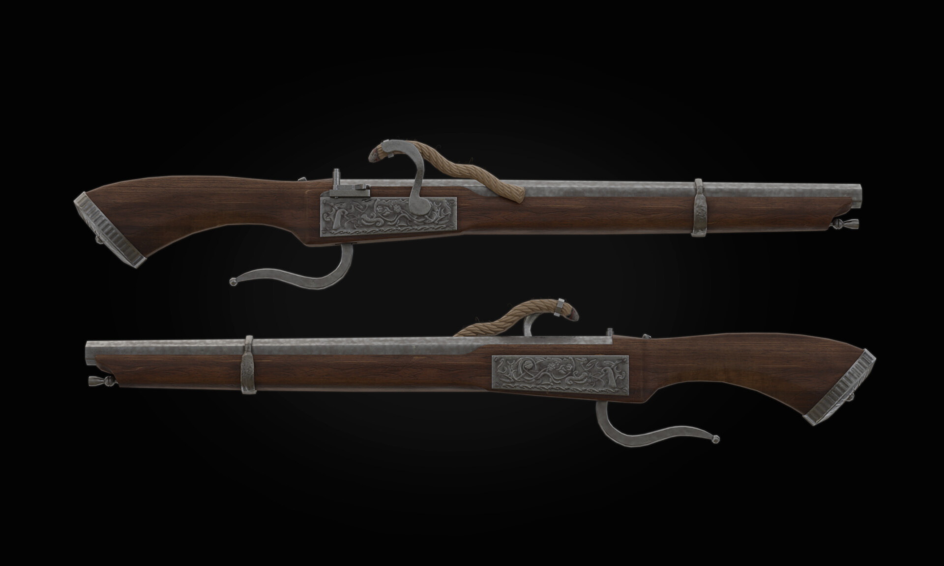 ArtStation - Matchlock pistol