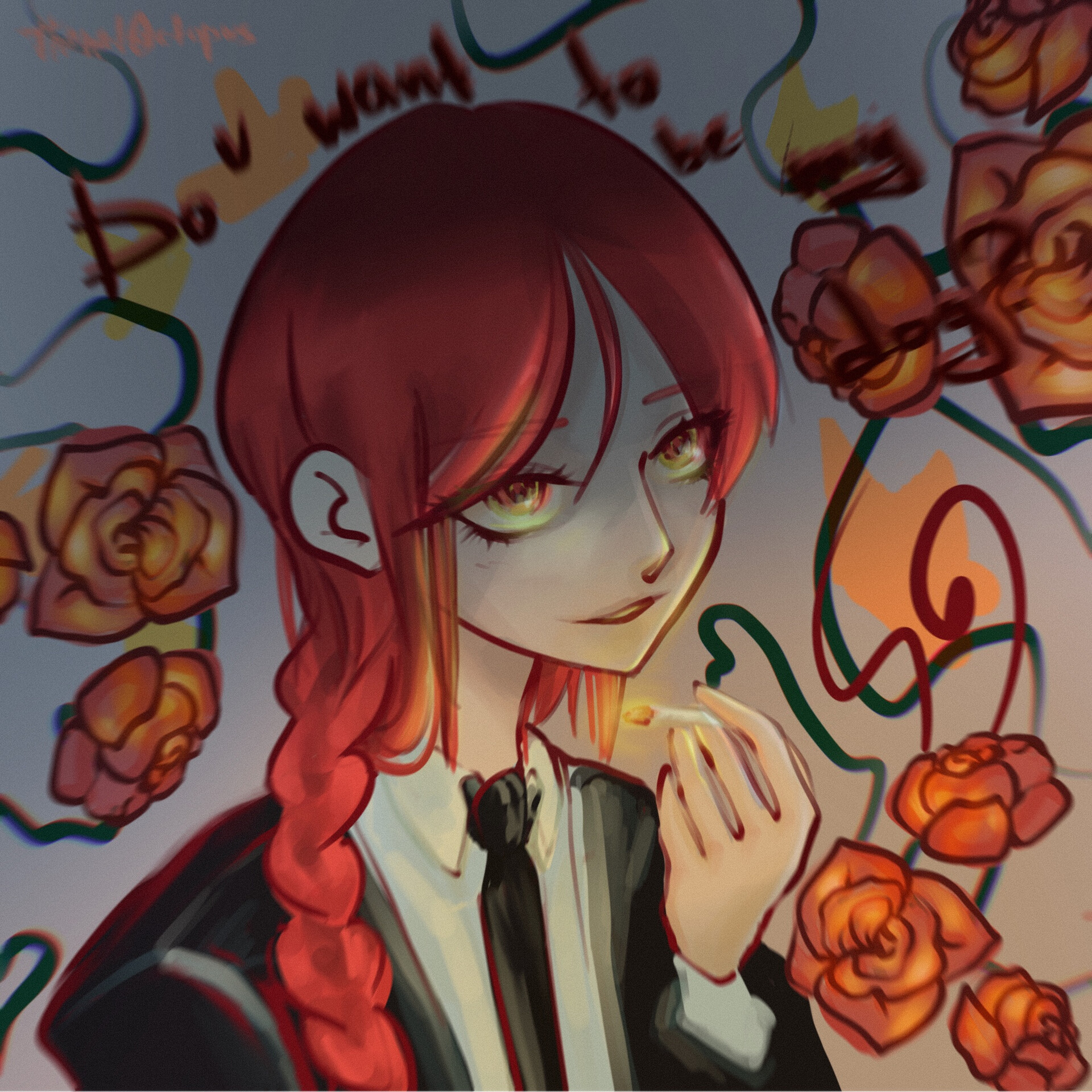 ArtStation - Makima (with time-lapse)