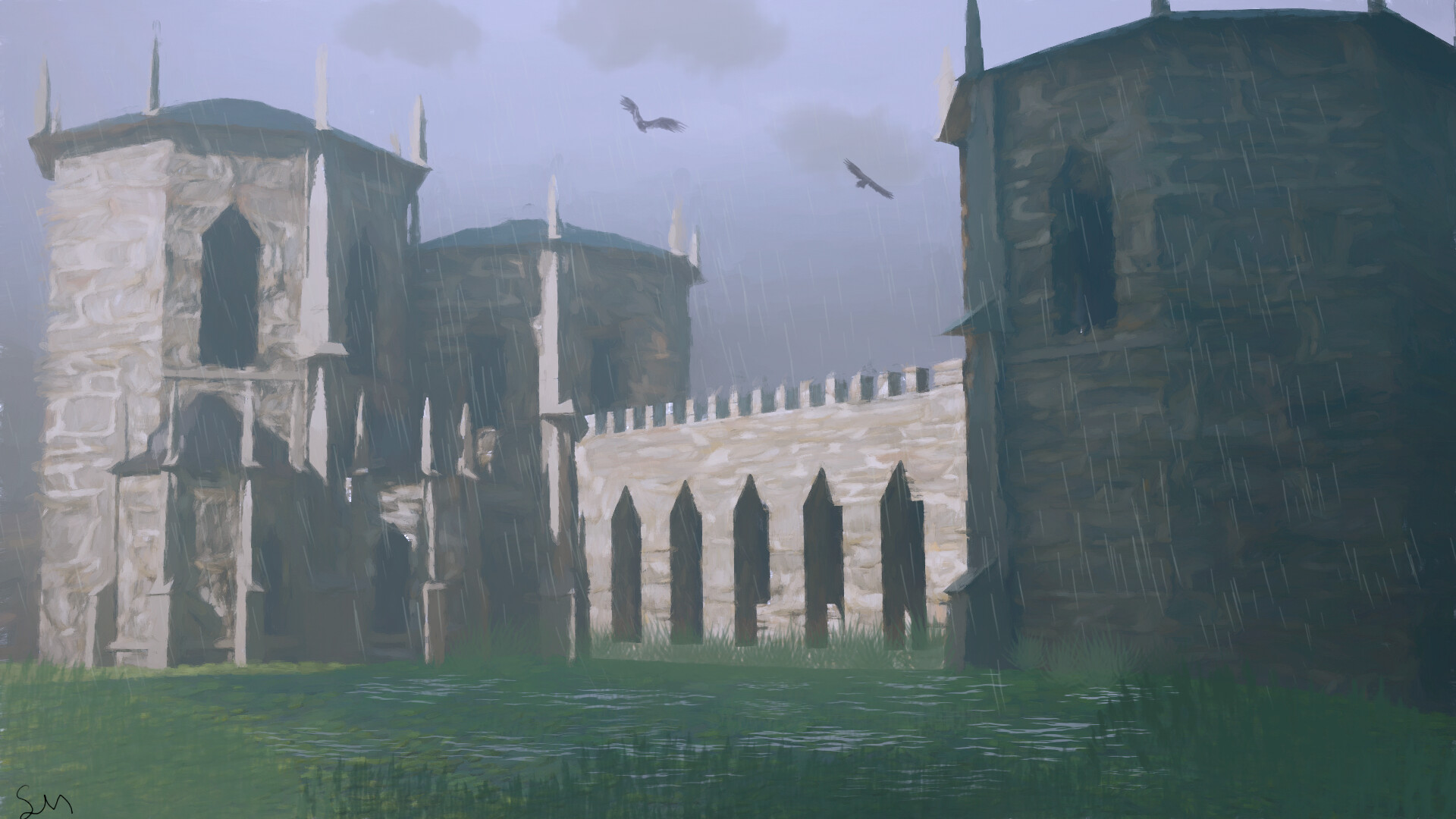 ArtStation - The Phantom Castle