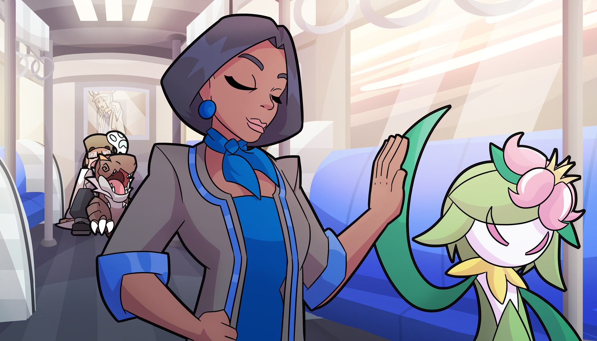 ArtStation - Poke Lab: Lilligant Hisui