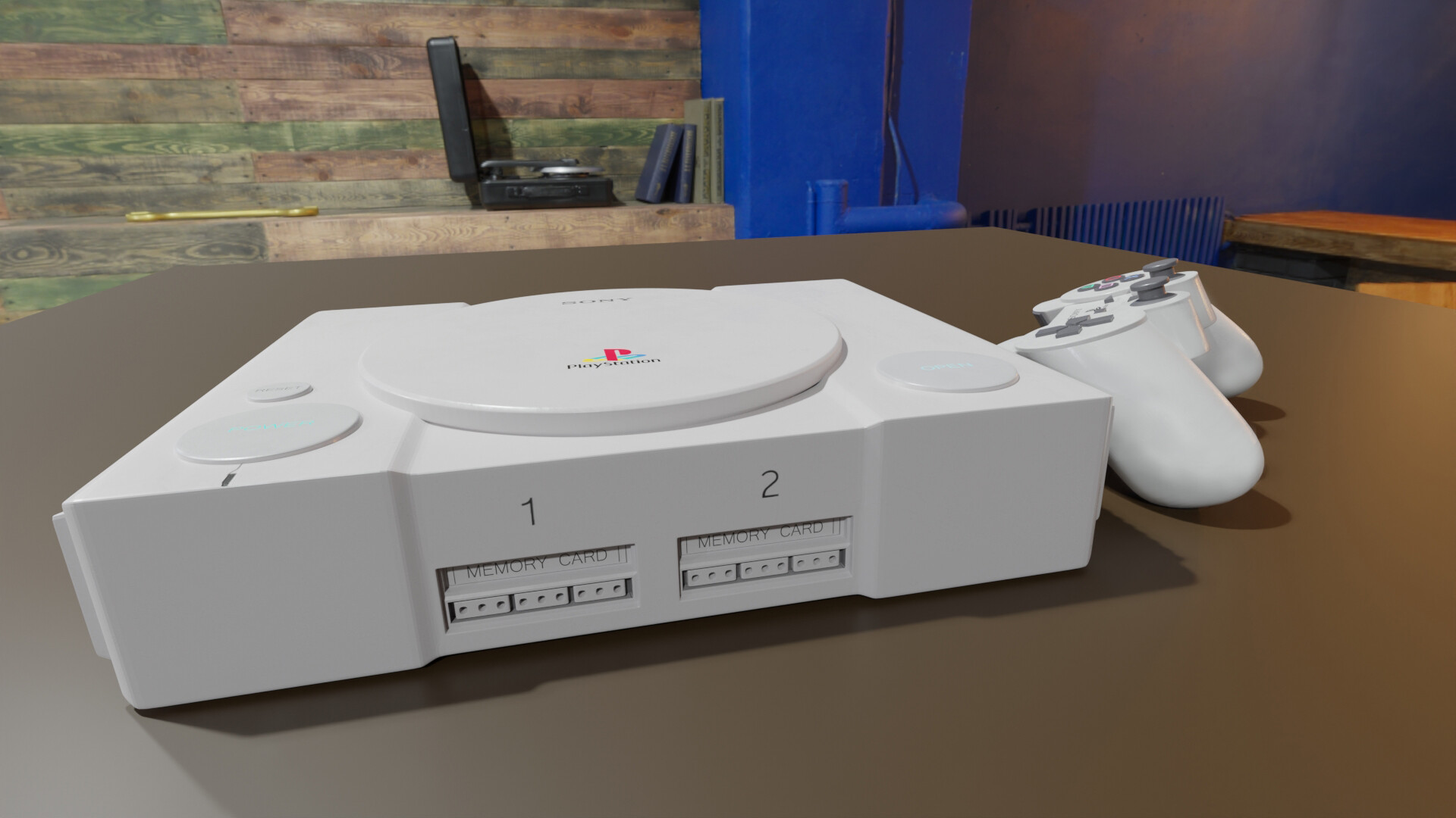 ArtStation - 3D asset, Playstation 1